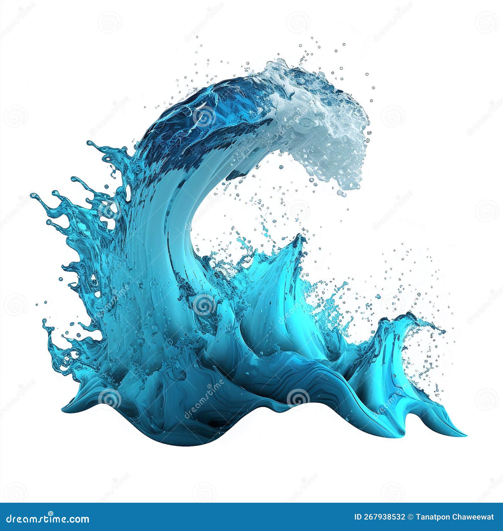 Cosmetics Hydro Essence Water for Moisturizer. Liquid Splash Bubble or ...