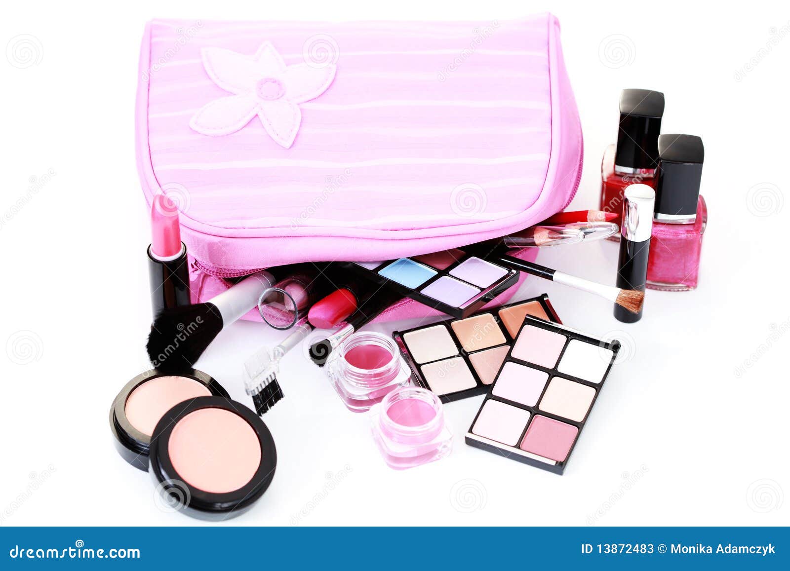 Cosmetics for make-up stock image. Image of blush, beauty - 13872483