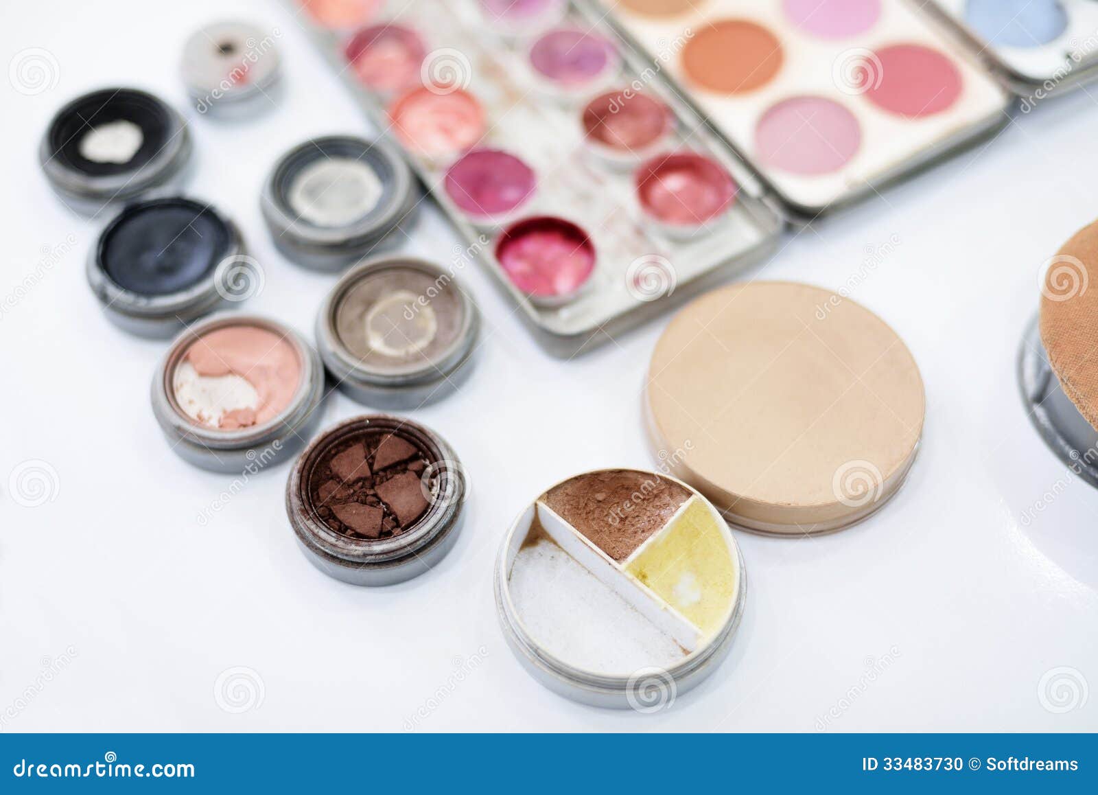 Cosmetics stock photo. Image of cheek, cosmetology, color - 33483730