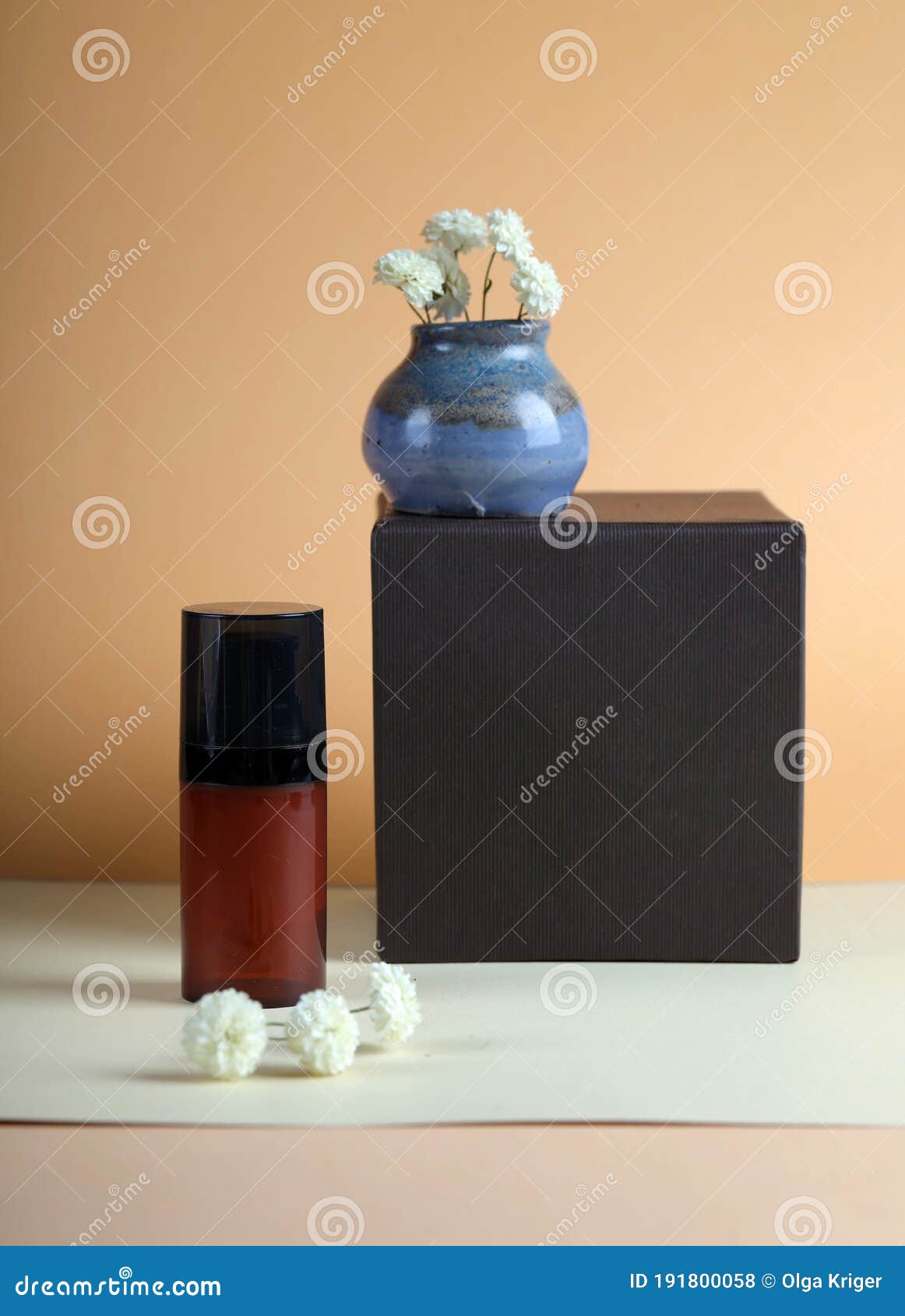 Cosmetics still life stock photo. Image of product, pattern - 191800058