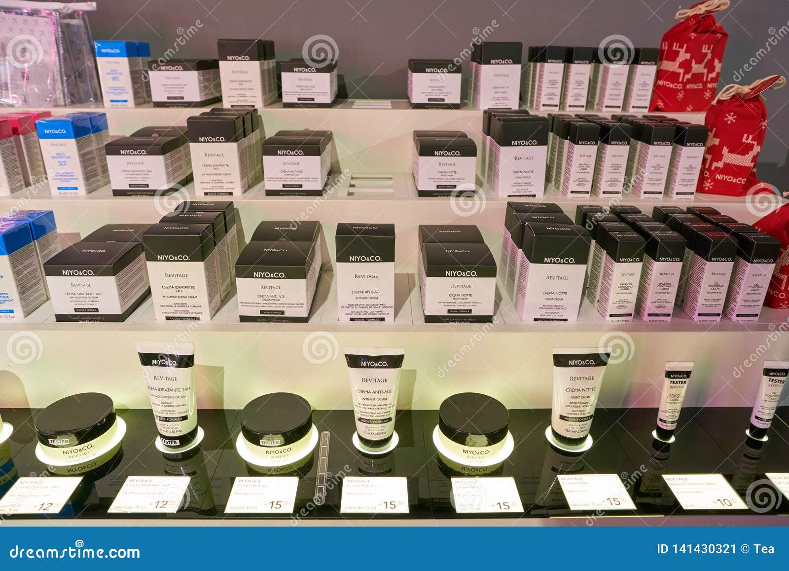 Cosmetics store editorial photo. Image of fashionable - 141430321