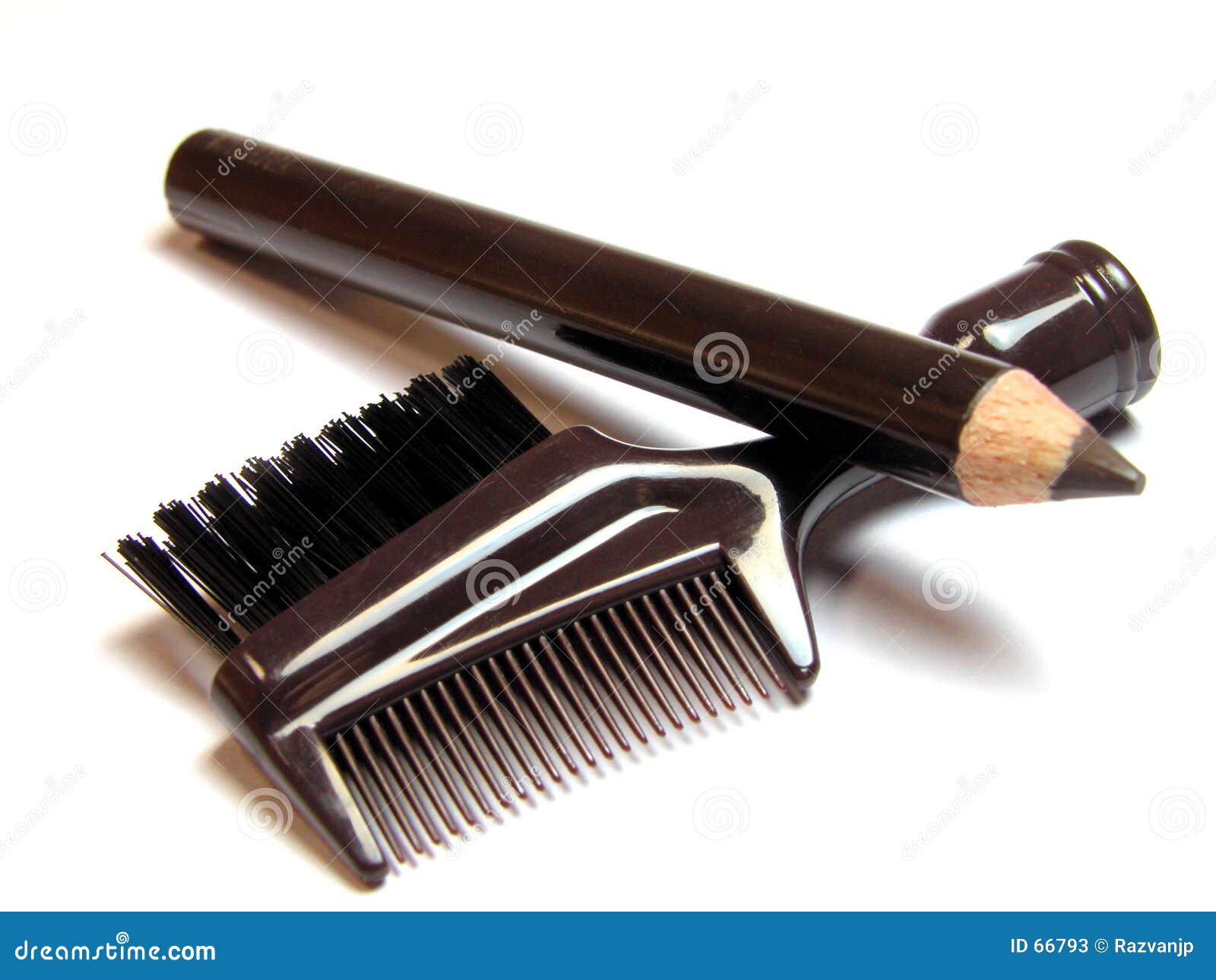 Cosmetics tools stock image. Image of tool, eyelid, tools - 66793
