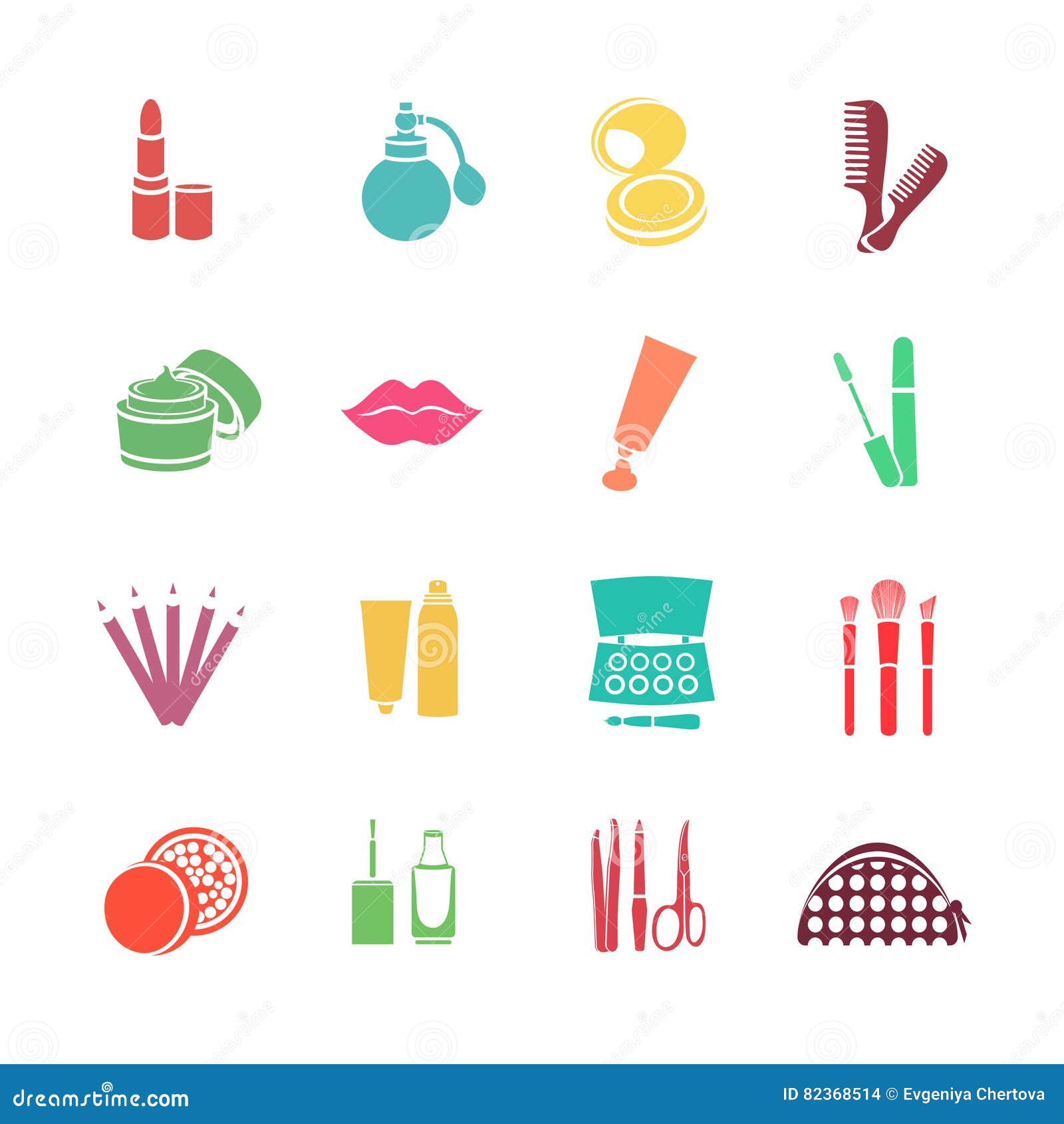 Cosmetic Products Assortment Realism Vector Banner | CartoonDealer.com ...