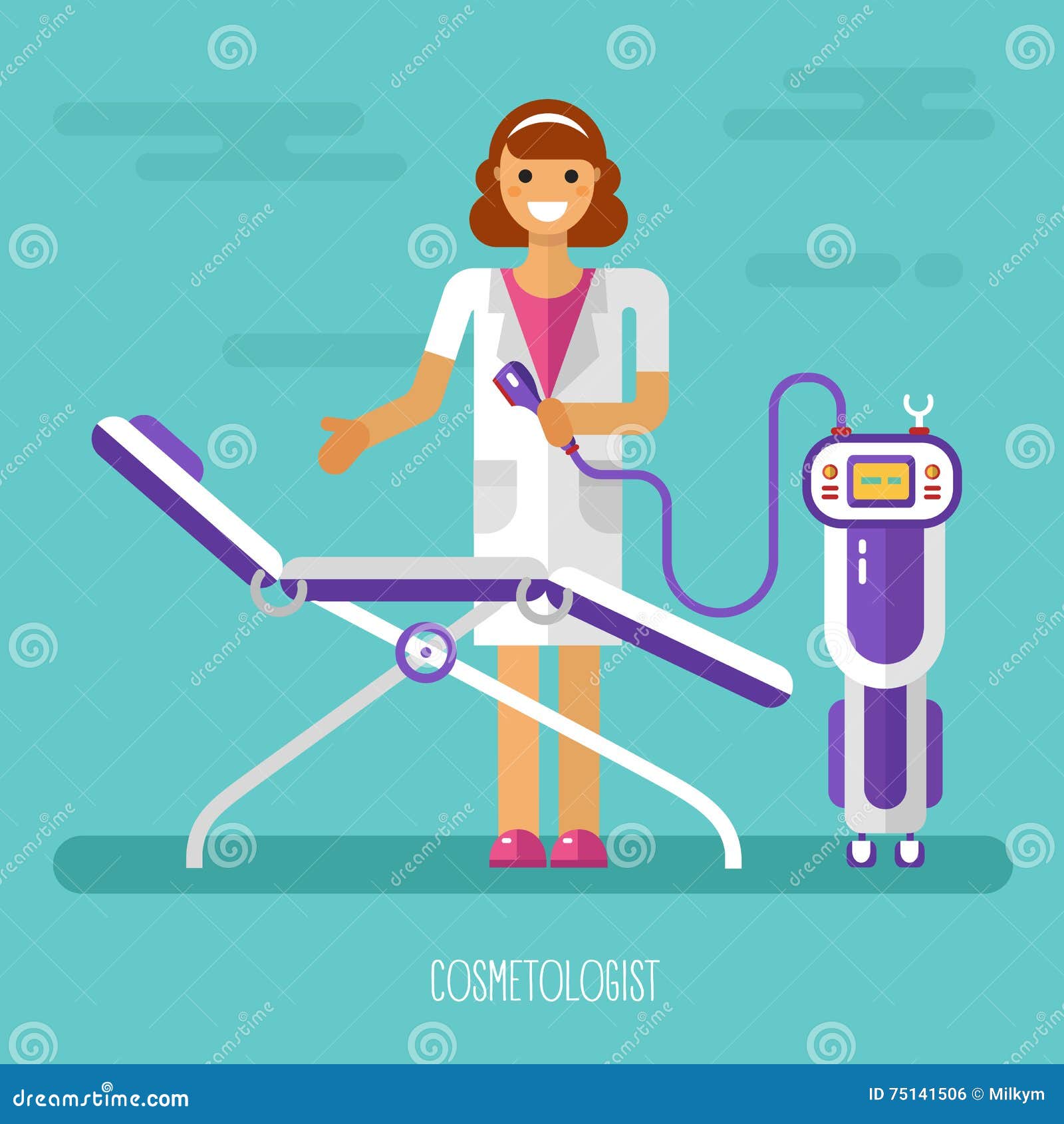 Cosmetologist Ilustraciones Stock, Vectores, Y Clipart – (1,422 ...