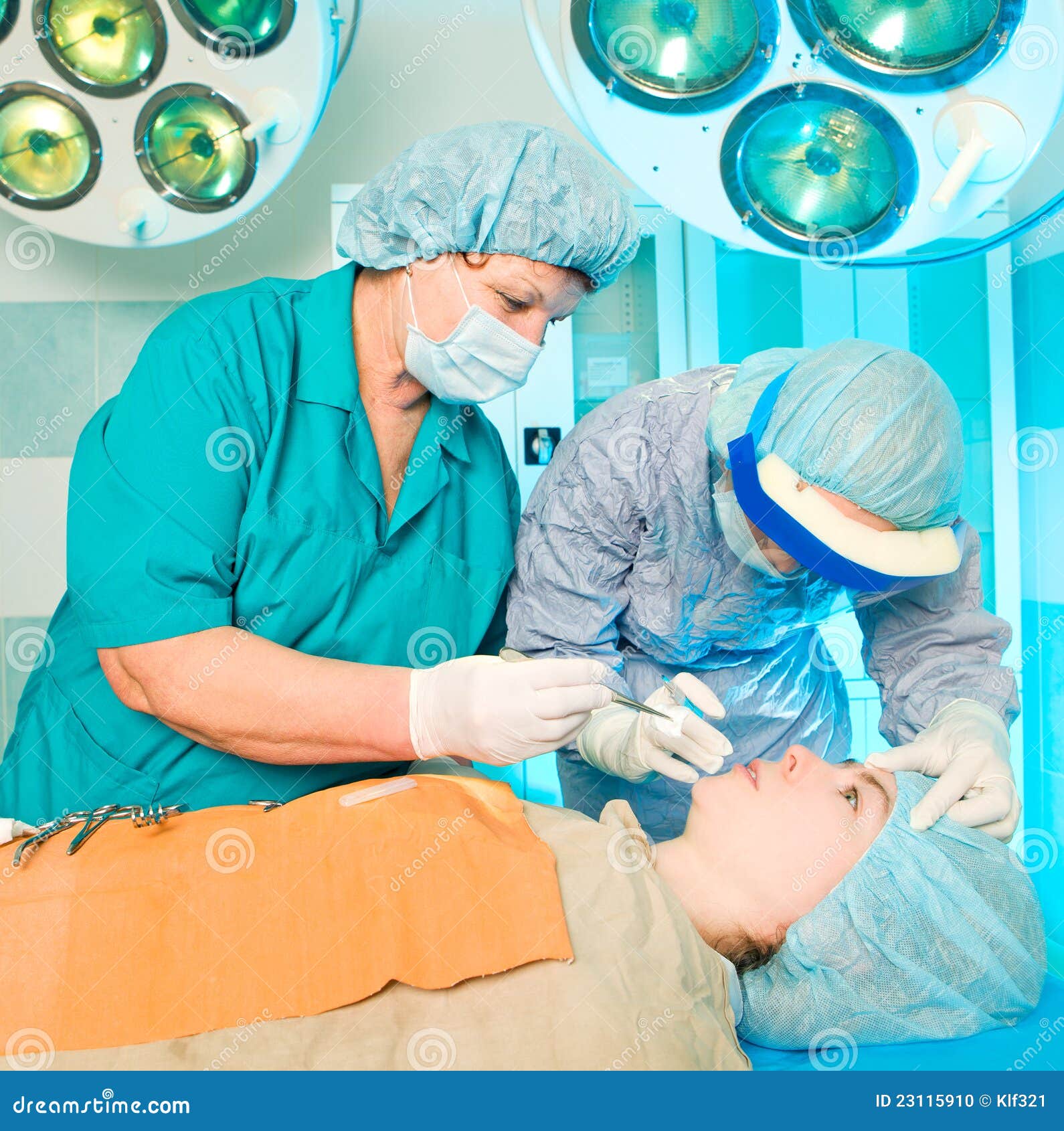 Cosmetology Medical Operation Stock Photo - Image of hospital, nurse ...