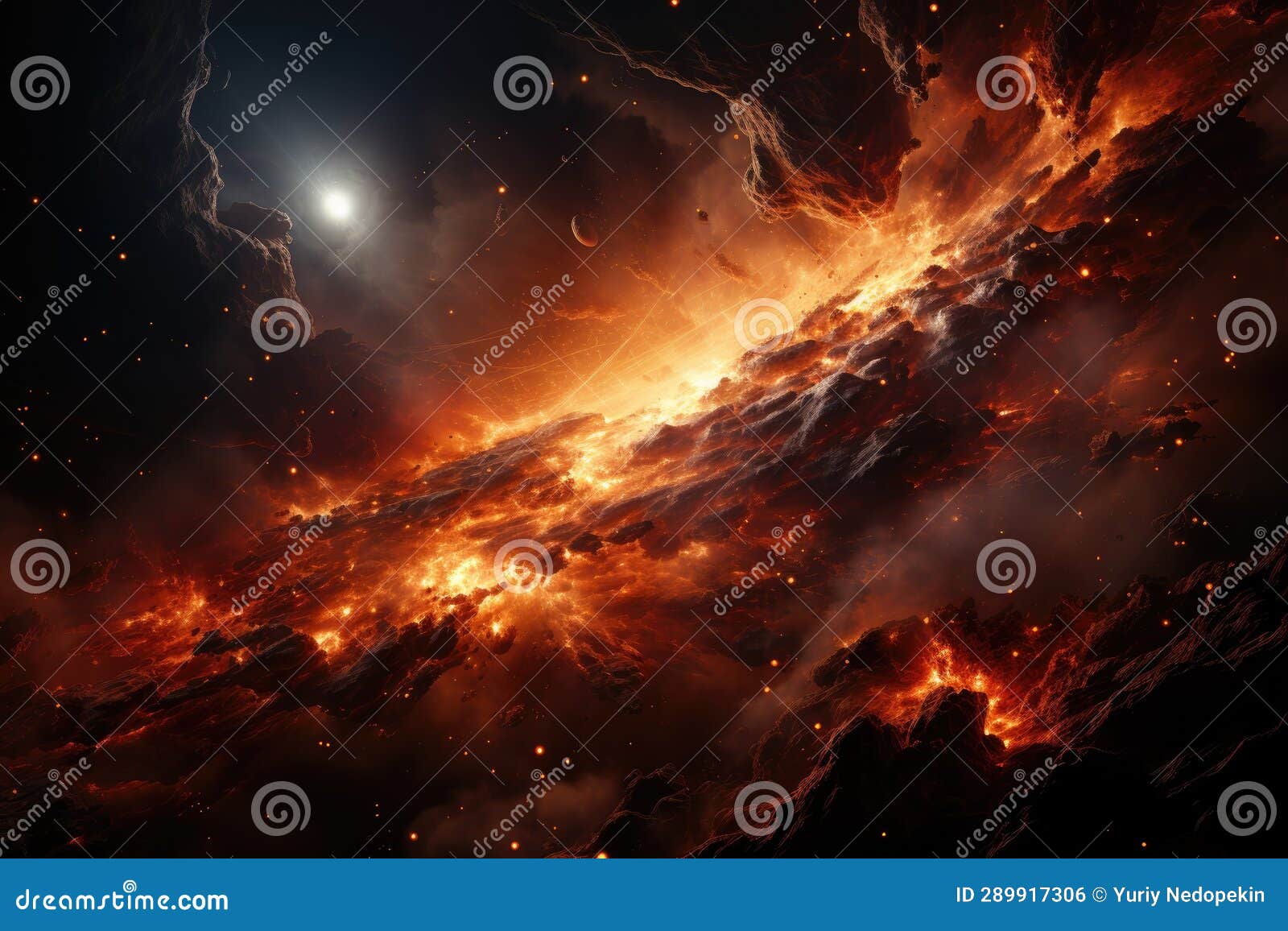 Cosmic Armageddon, Judgment Day of Planet Earth Stock Photo - Image of ...