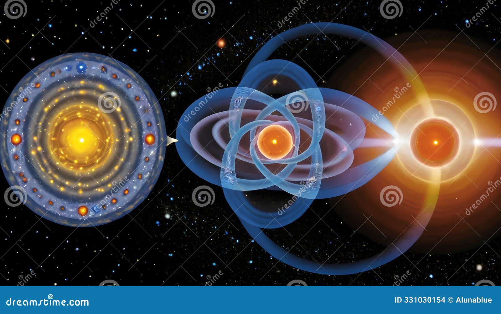 Atomic Models, Atomic Models History Infographic Diagram Including Democritus Dalton Rutherford ...