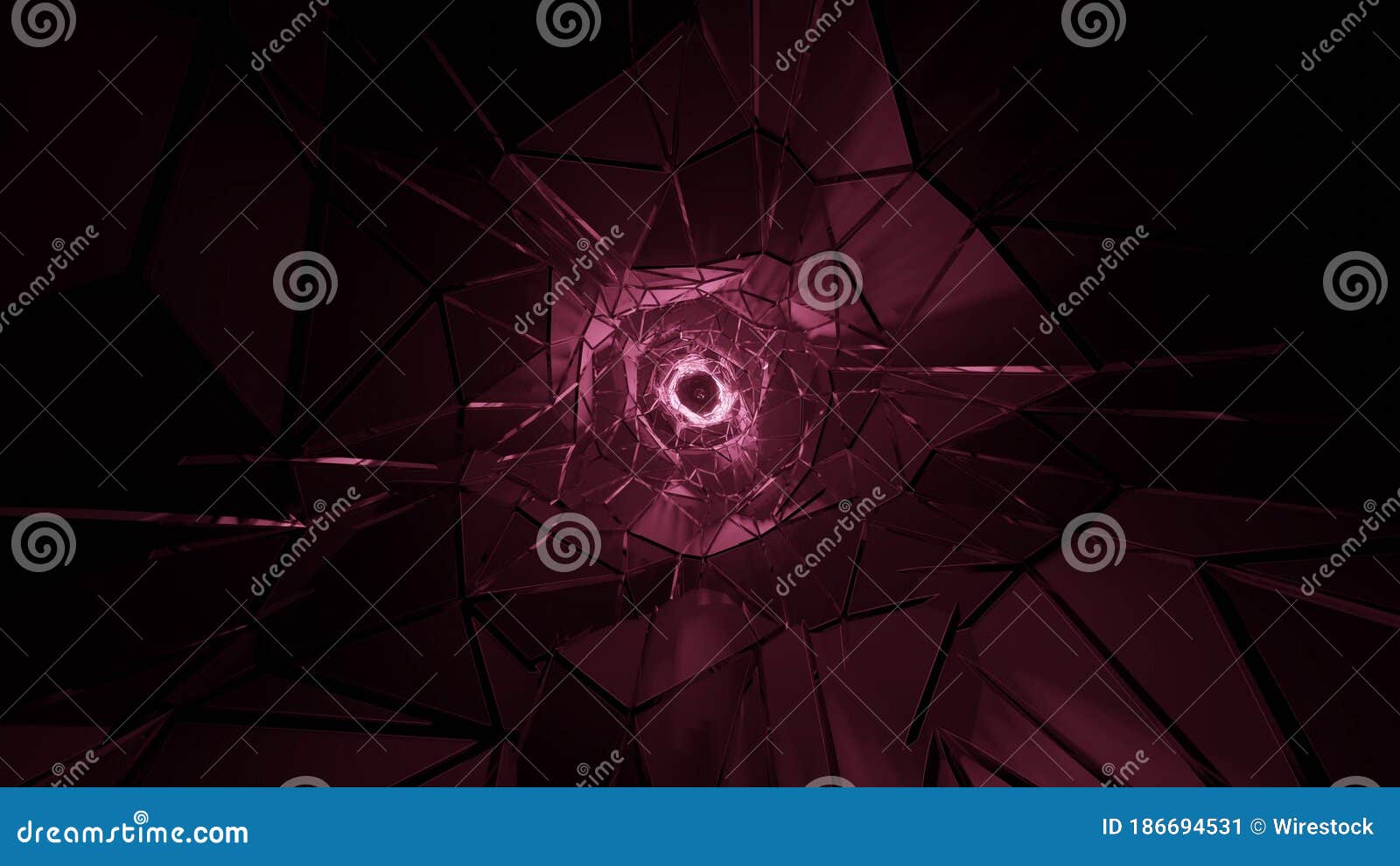 Cosmic Background of a 3D Rendering of Dark Red Lights - Perfect for a ...
