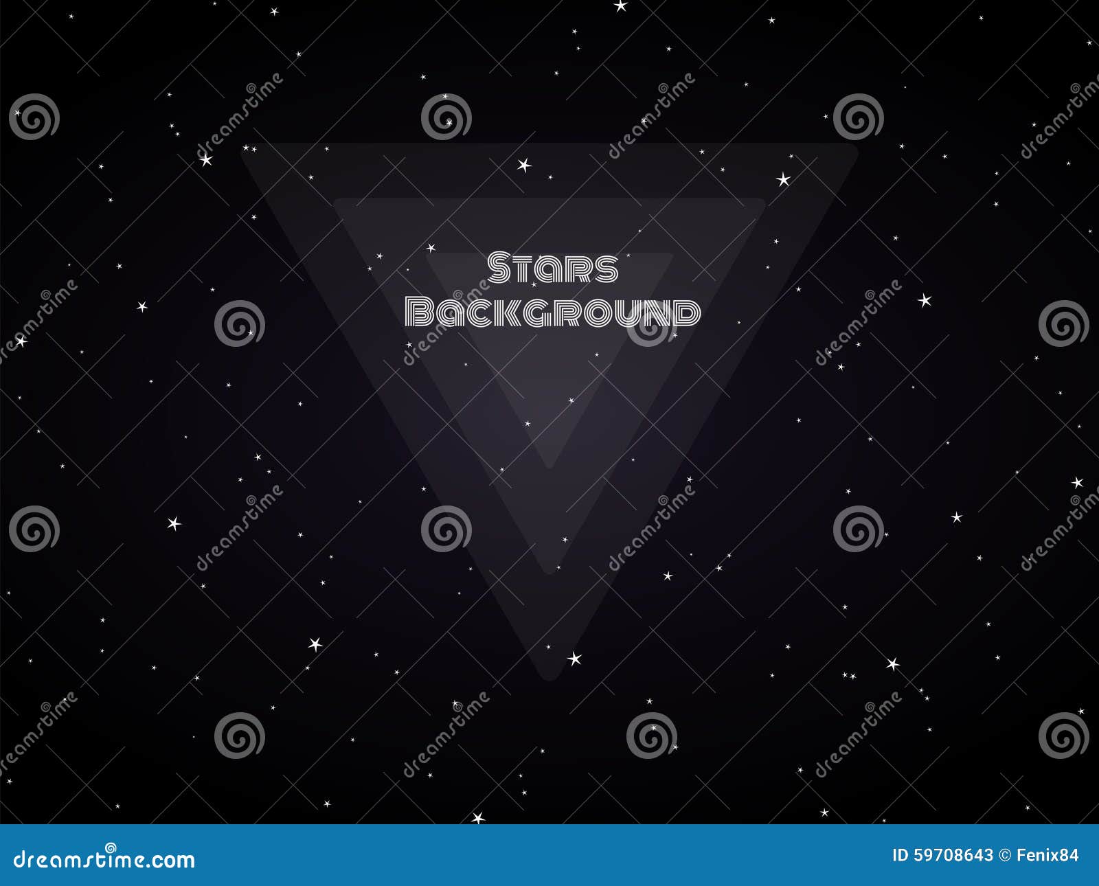 Cosmic Background Starry Sky. Vector Background. Stock Vector ...