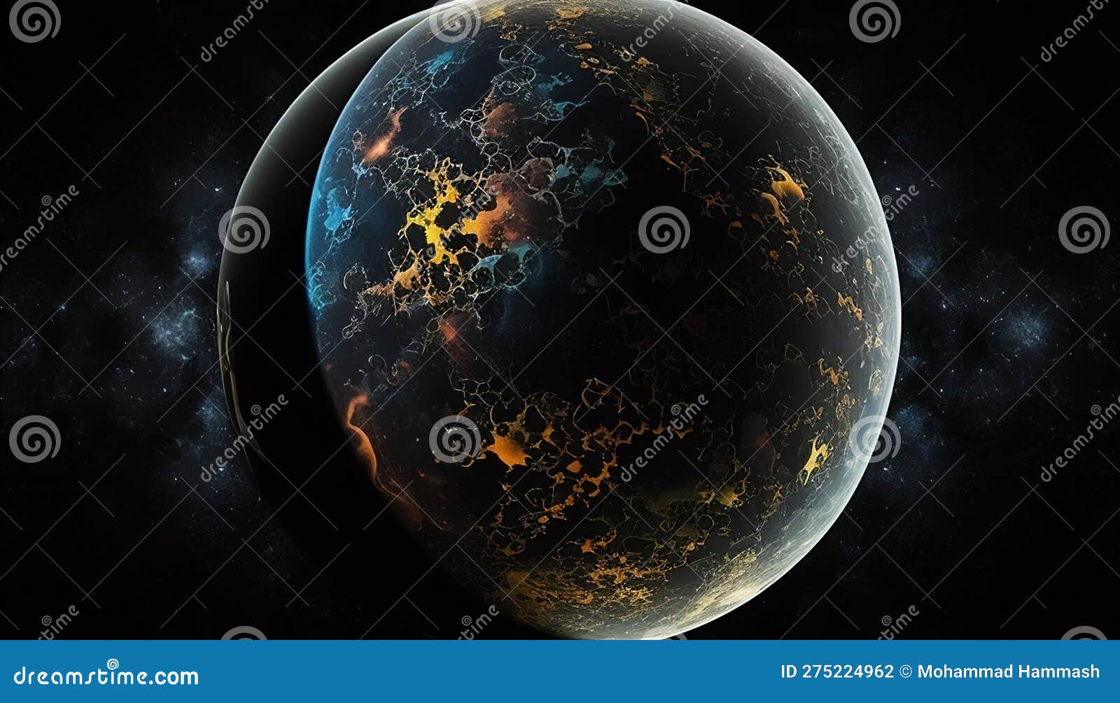 Cosmic Beauty: A Breathtaking View Of Earth From Space, Made With ...