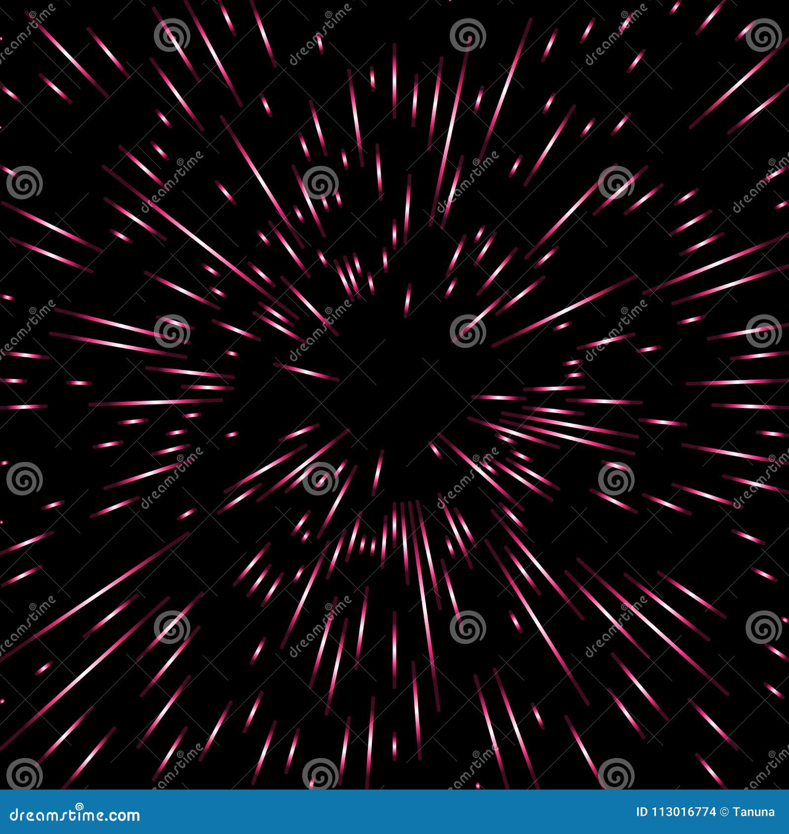 Cosmic explosion. Vector stock vector. Illustration of danger - 113016774