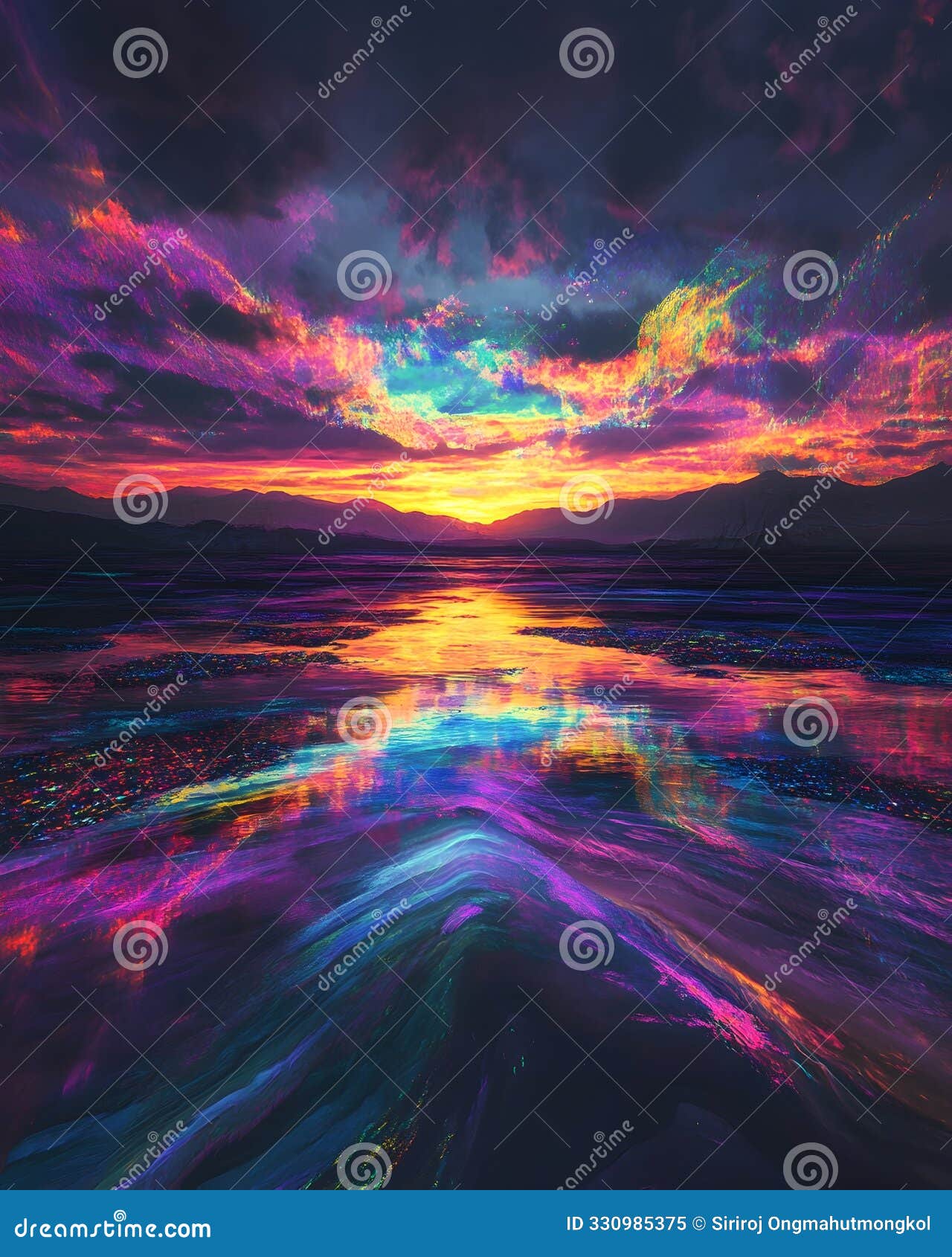 Cosmic Chromatic Seascape Mirage Transcendent Visual Hallucinations and ...