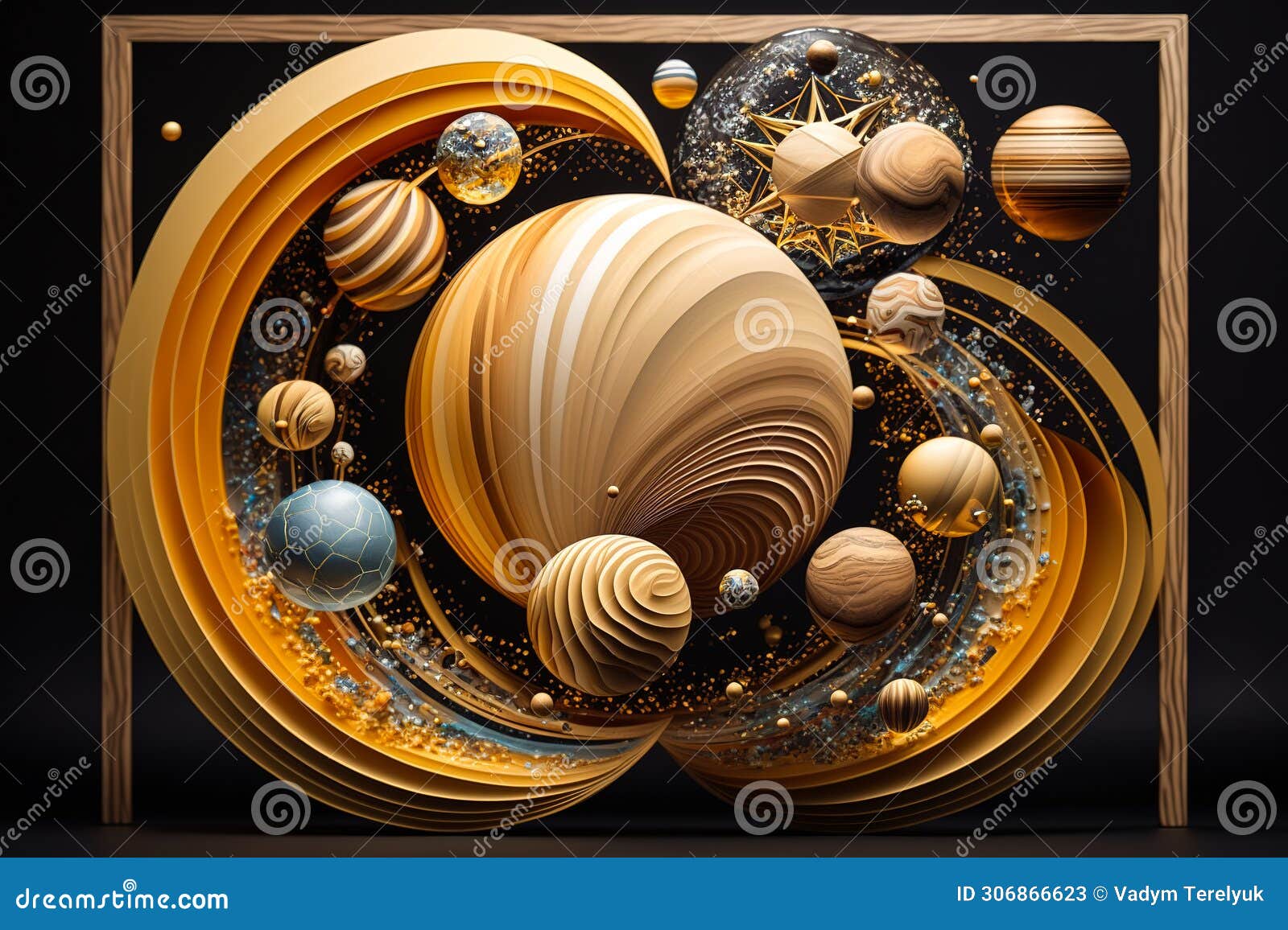 A Cosmic Collection: a Frame Holding a Myriad of Planets from Across ...