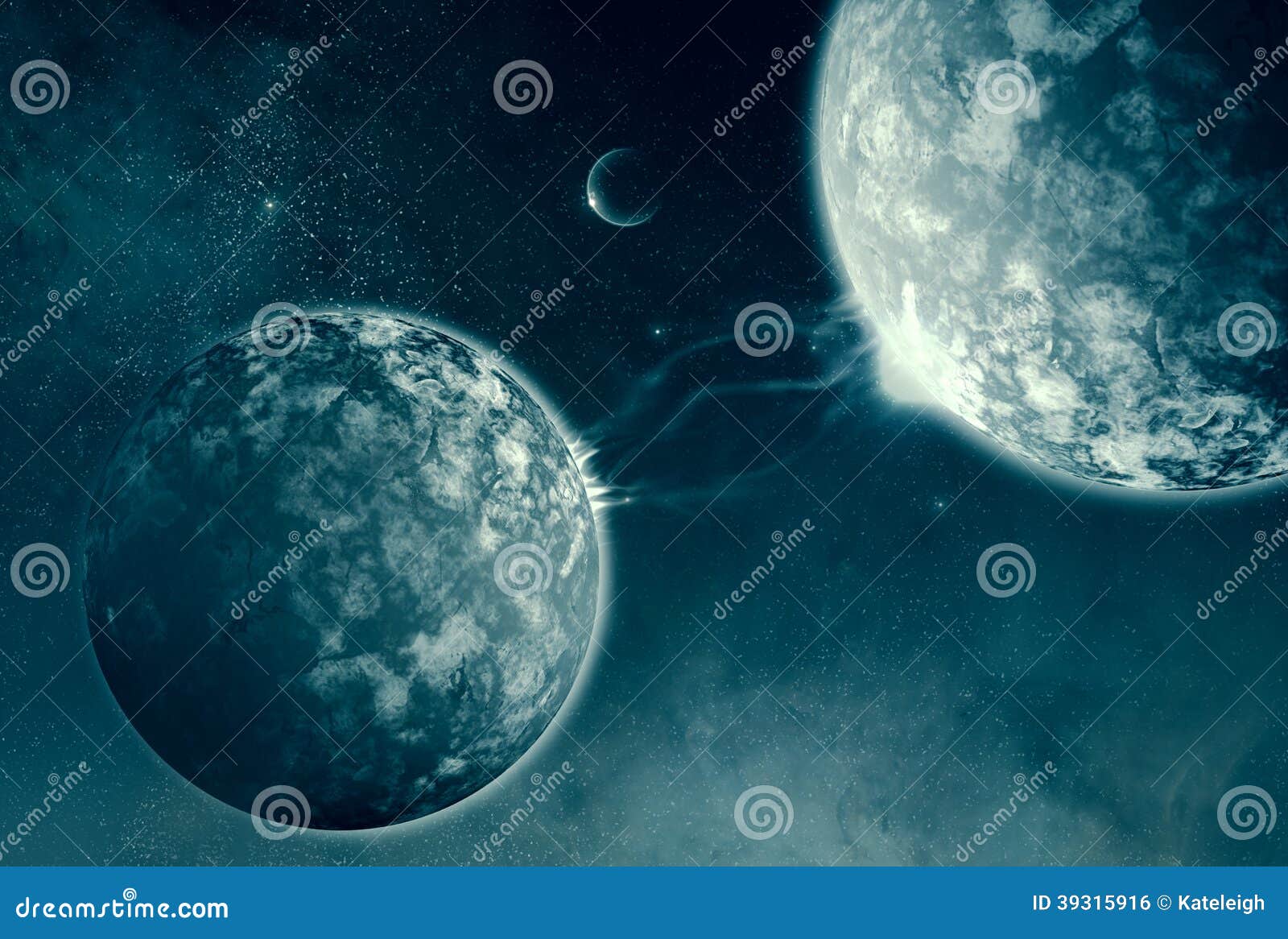 Cosmic Connection stock illustration. Illustration of space - 39315916