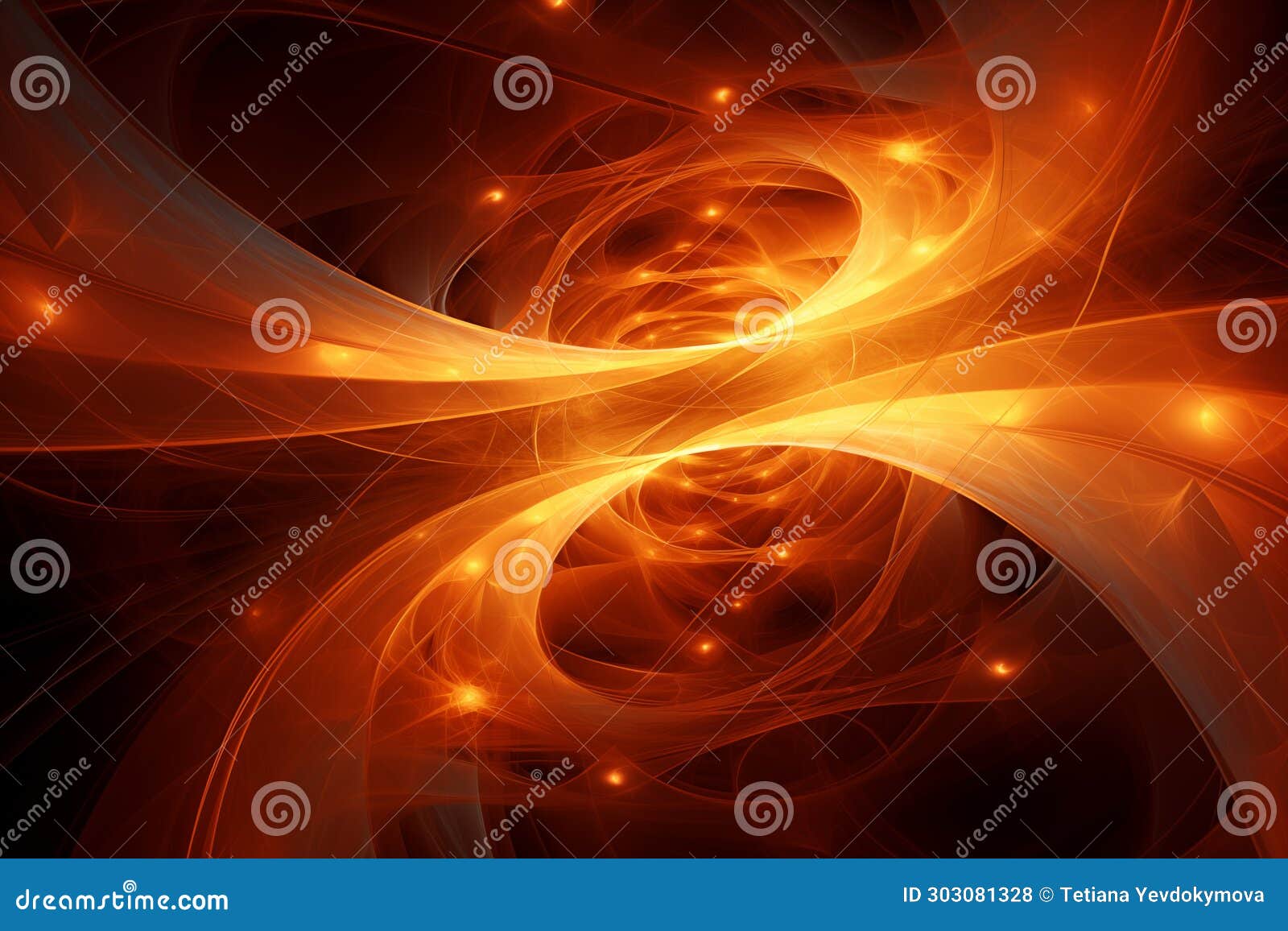 Convergence Of Abstract Shapes And Lines, Intertwining To Form A ...