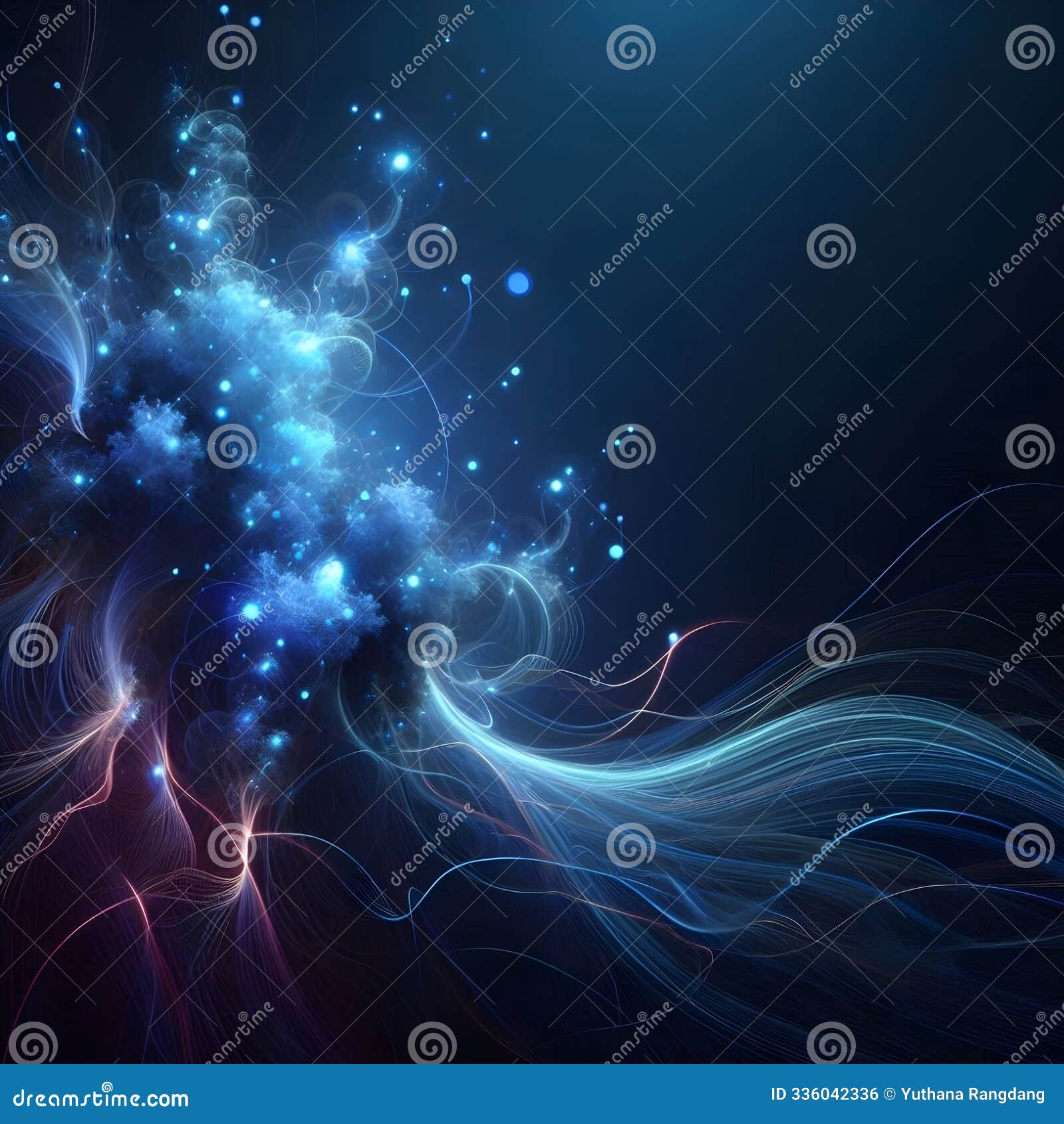 Cosmic Currents stock illustration. Illustration of artwork - 336042336