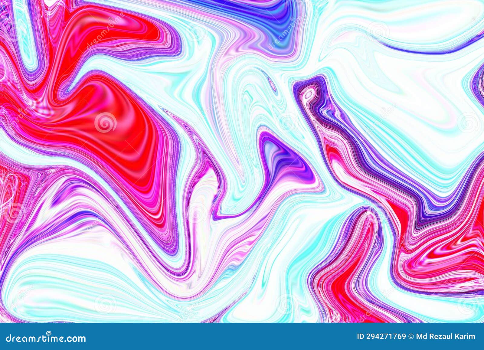 Cosmic Dance of Colors and Dynamic Patterns As Lilac and Purple Paint ...