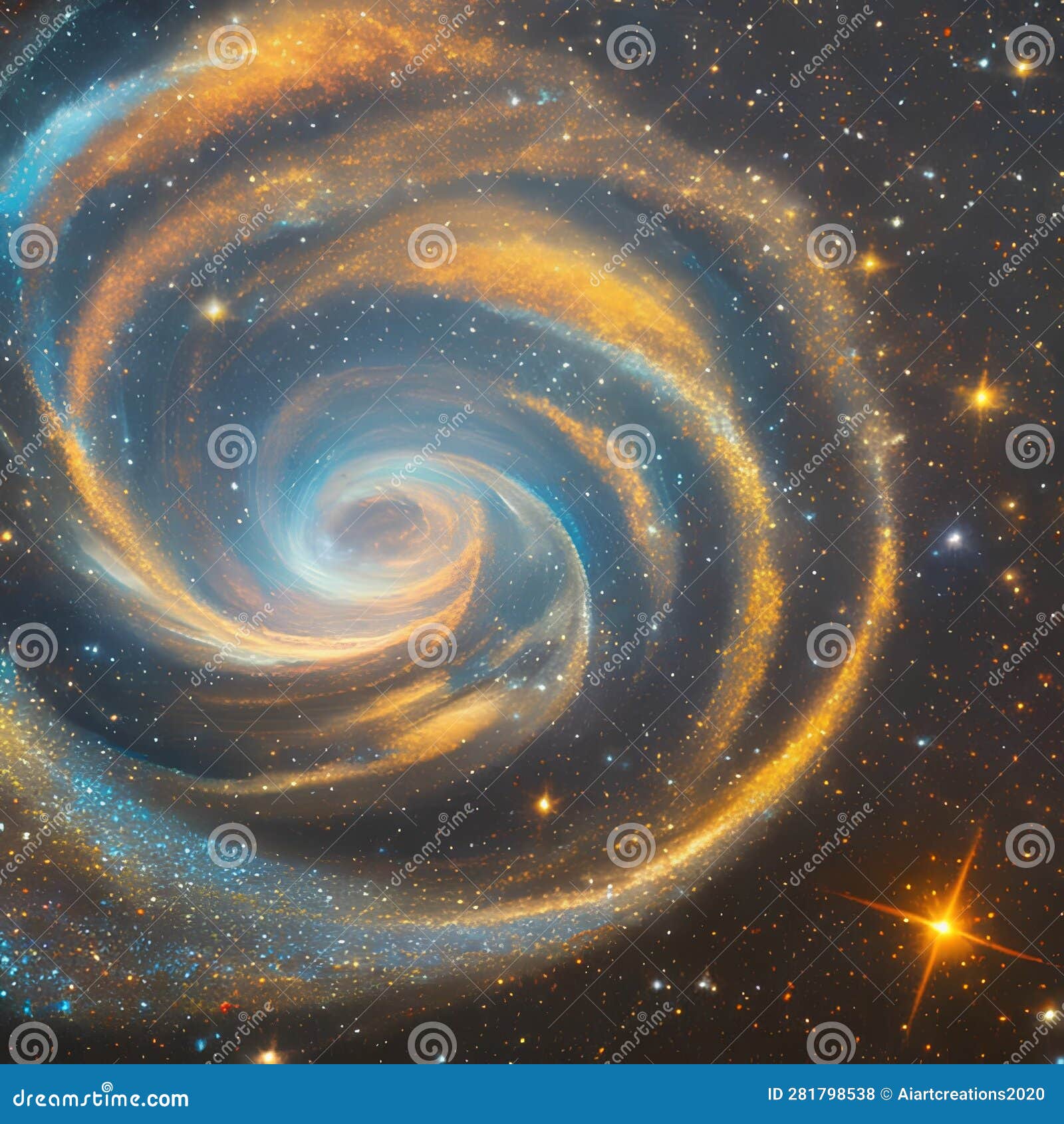 A Cosmic Digital Texture With Swirling Galaxies And A Cosmic Dust ...