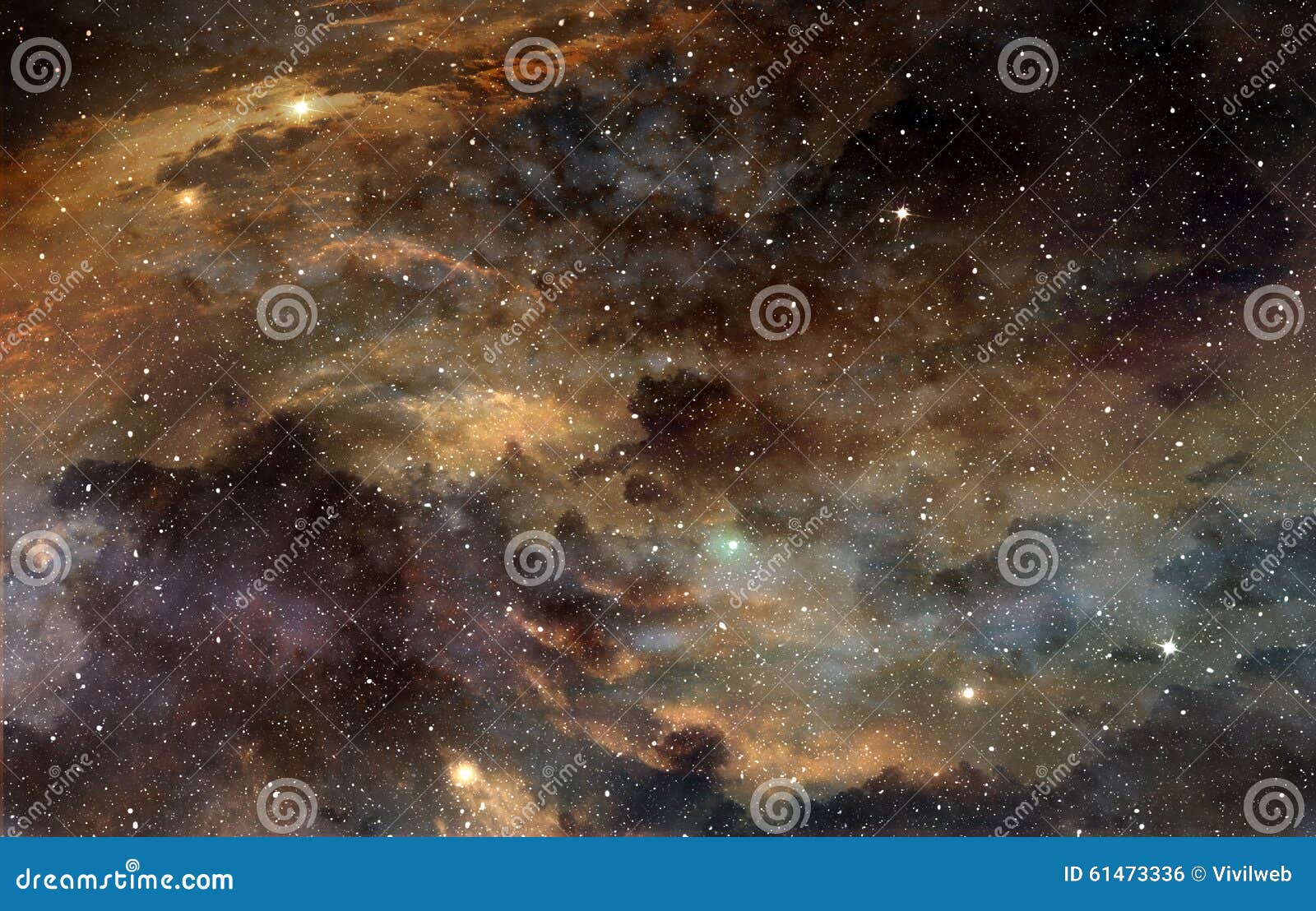 Cosmic dust stock illustration. Illustration of glow - 61473336