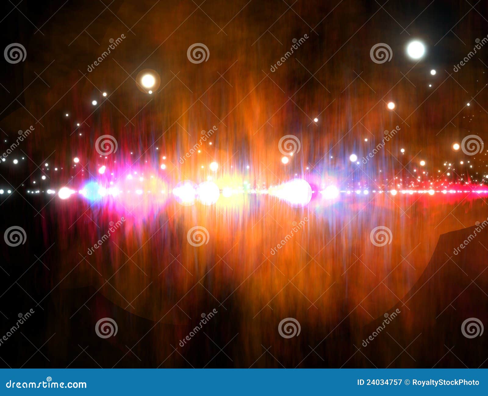 Cosmic energy flow stock illustration. Illustration of design - 24034757
