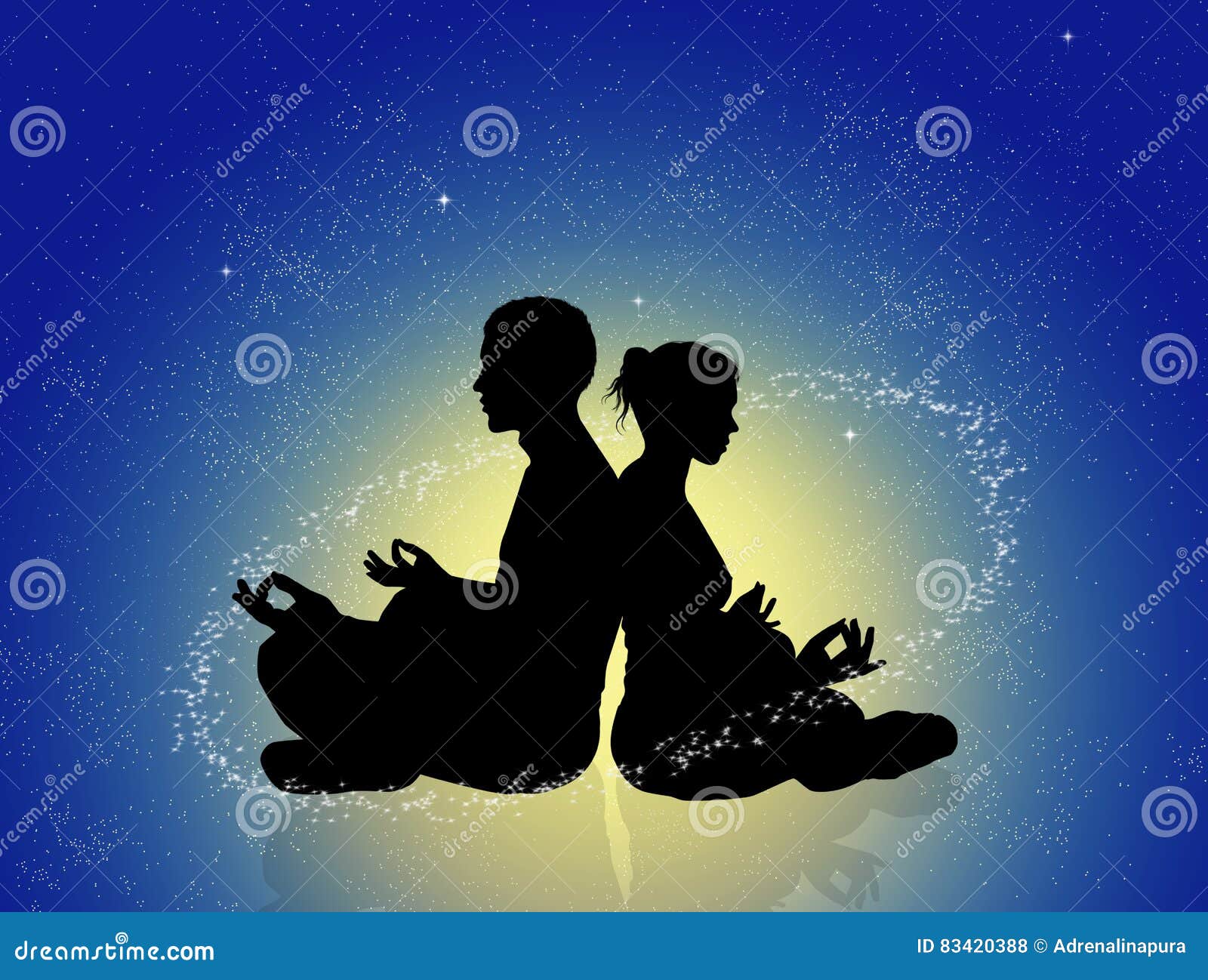 Cosmic energy stock illustration. Illustration of spirituality - 83420388