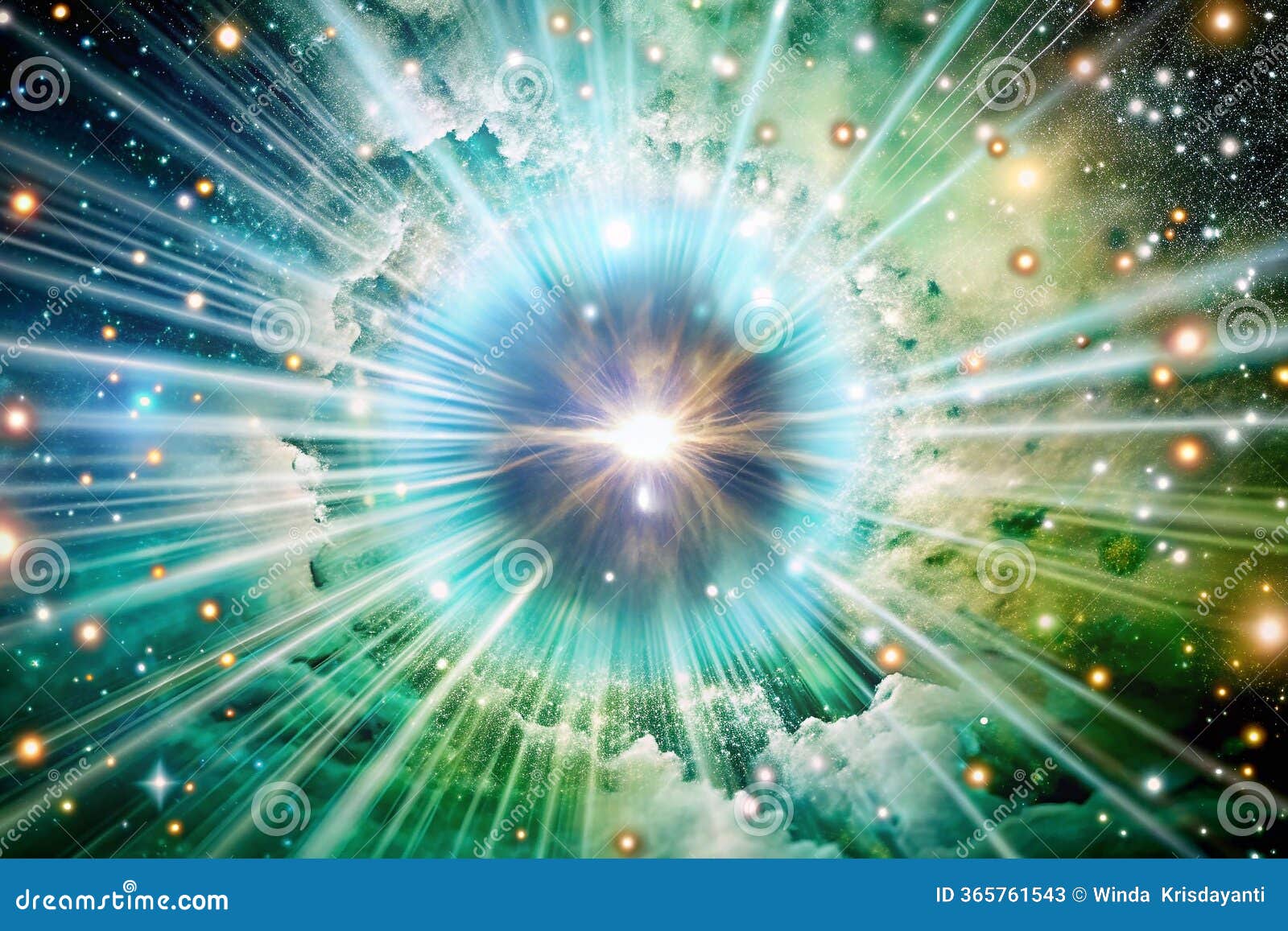 Explosion Space Scene Royalty-Free Stock Photo | CartoonDealer.com ...
