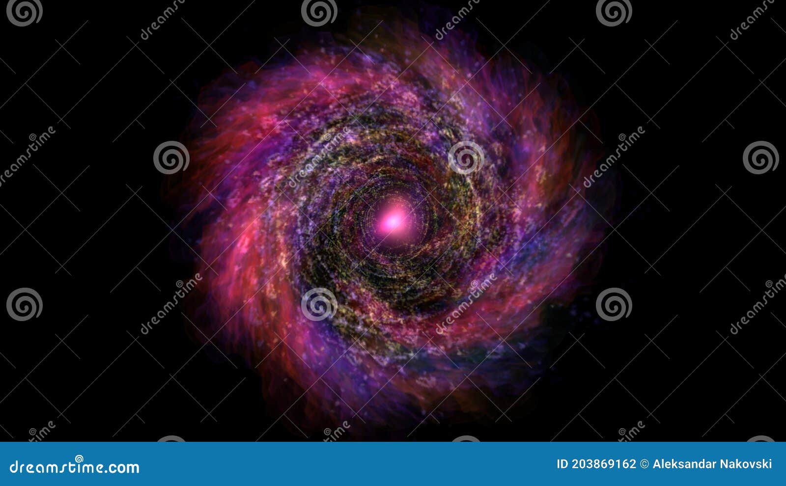 Cosmic Galaxy Background Abstract Light Stock Illustration ...