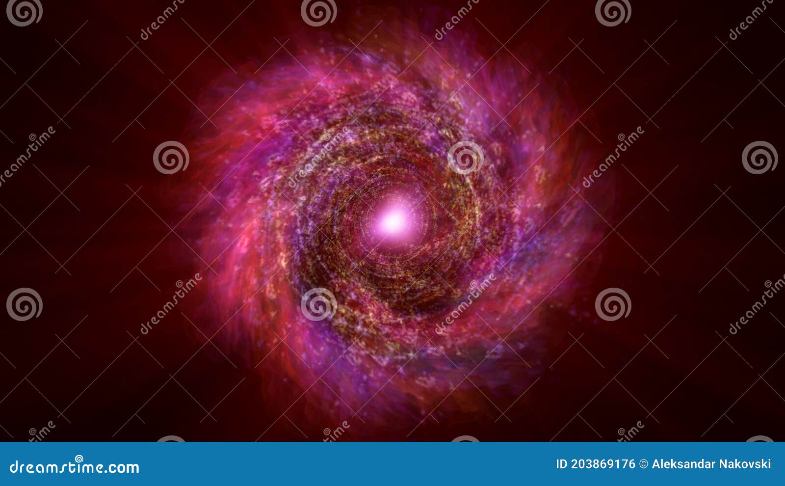 Cosmic Galaxy Background Abstract Light Stock Illustration ...