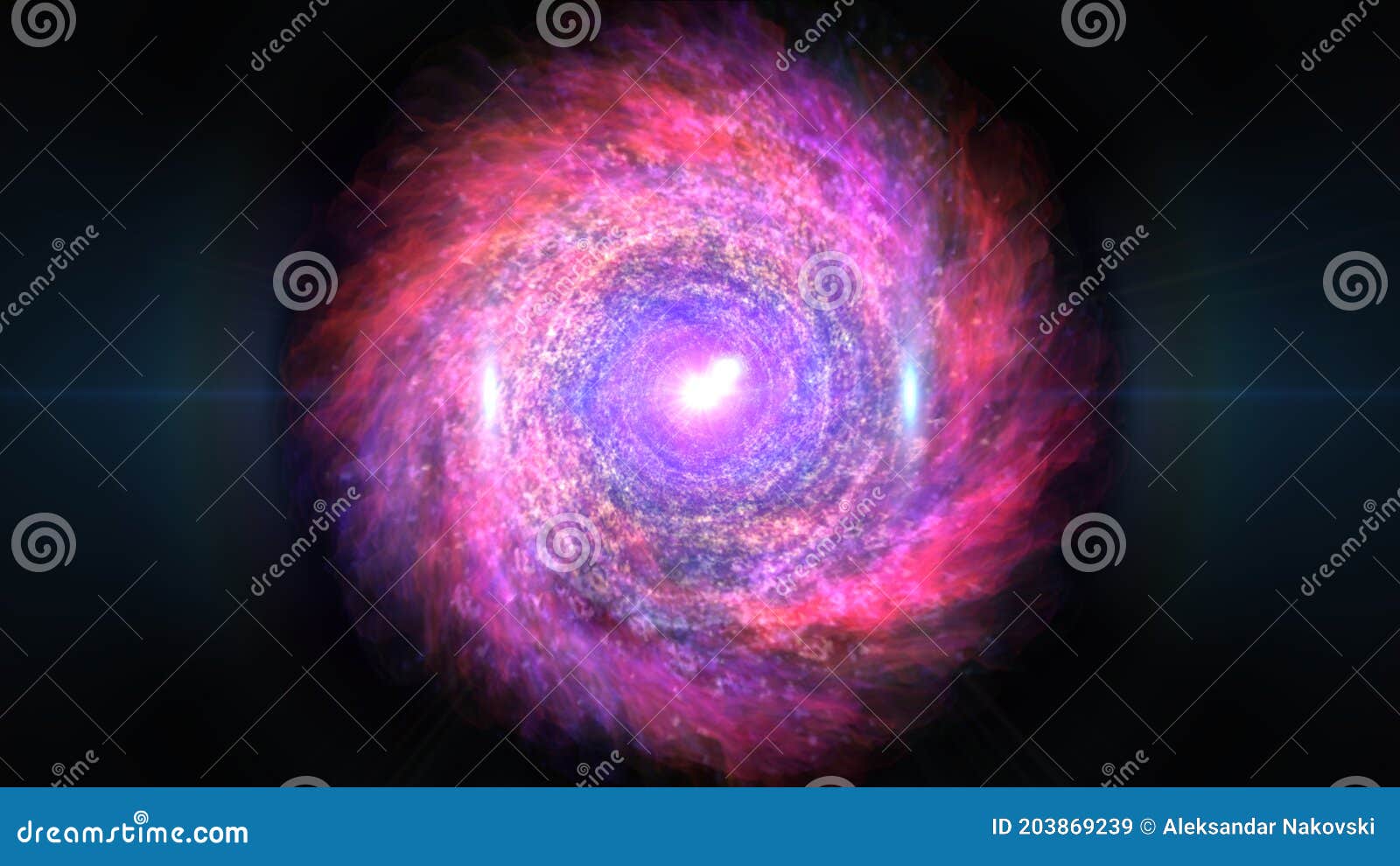Cosmic Galaxy Background Abstract Light Stock Illustration ...
