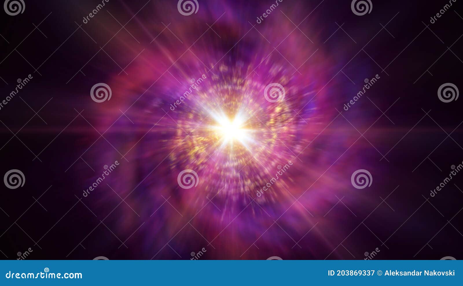 Cosmic Galaxy Background Abstract Light Stock Illustration ...