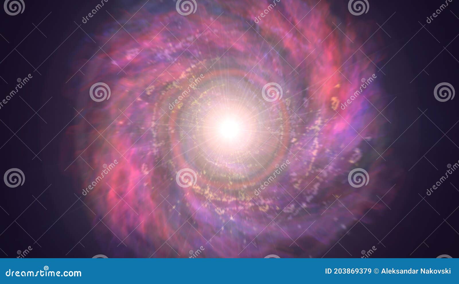 Cosmic Galaxy Background Abstract Light Stock Illustration ...