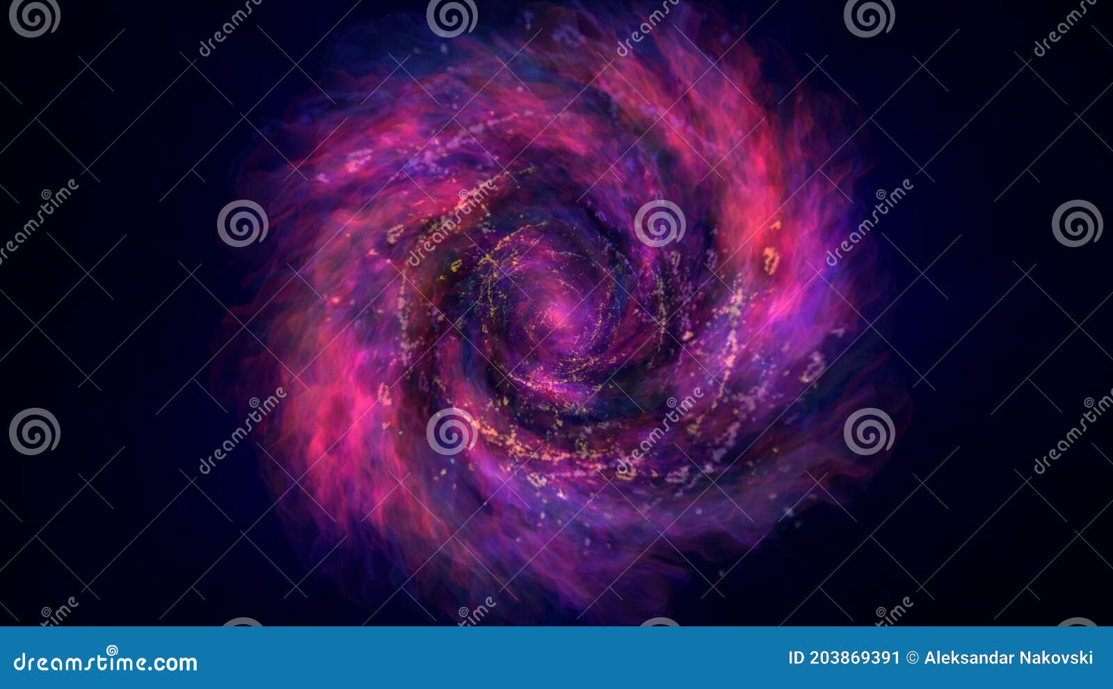 Cosmic Galaxy Background Abstract Light Stock Illustration ...