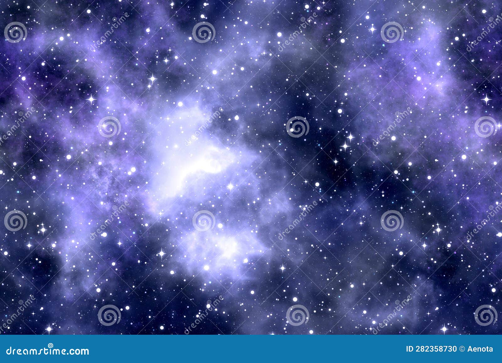Cosmic Galaxy Light Background Stock Illustration - Illustration of ...