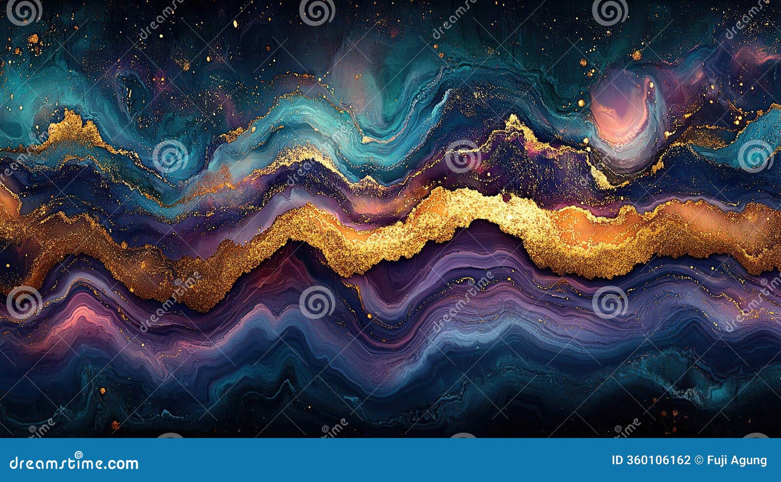 Galaxy Marble Effect Print In Tonal Palette Royalty-Free Stock Image ...