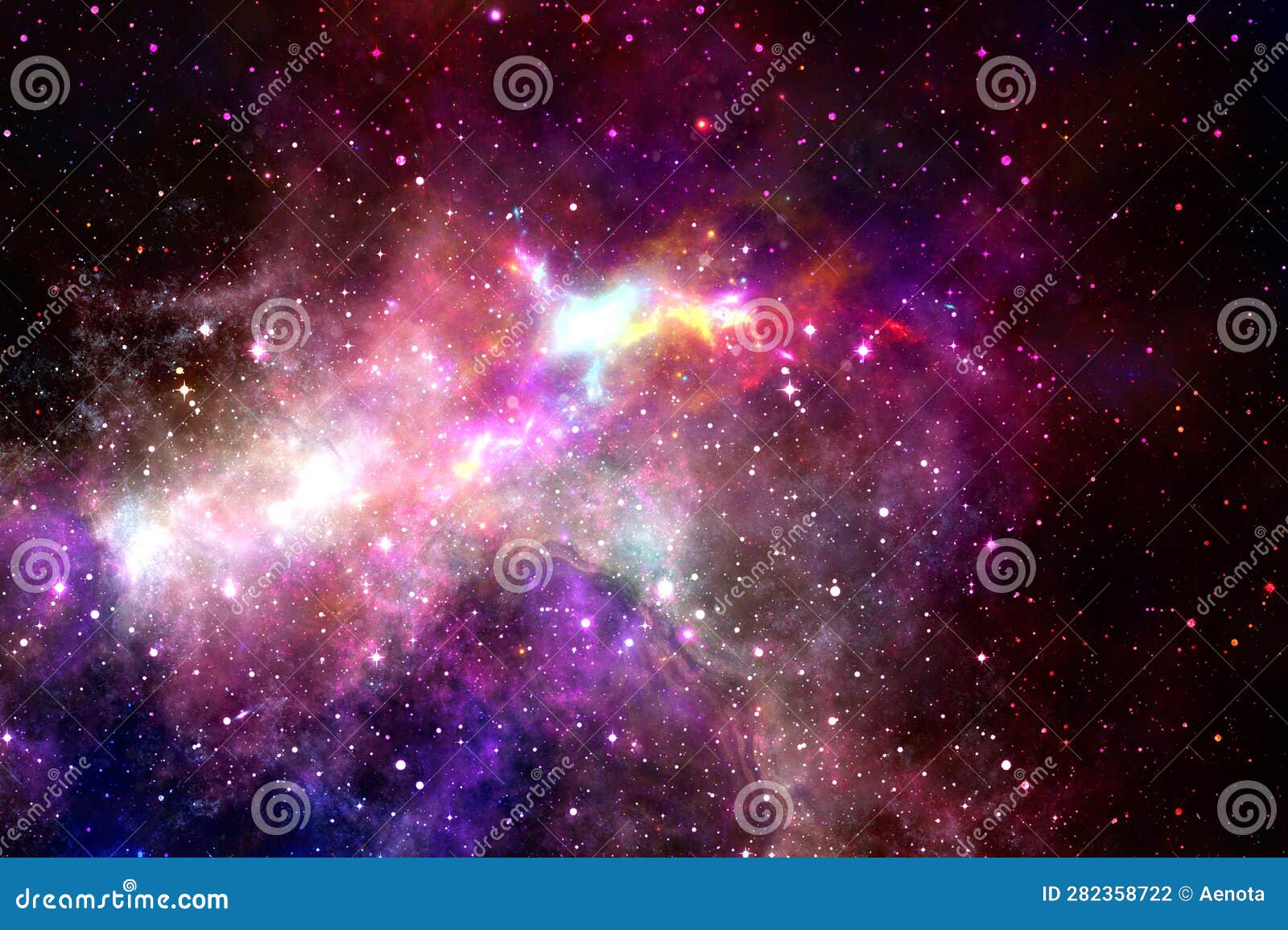 Cosmic Turbidity Background - Starry Sky Universe Backdrop - Galaxy ...