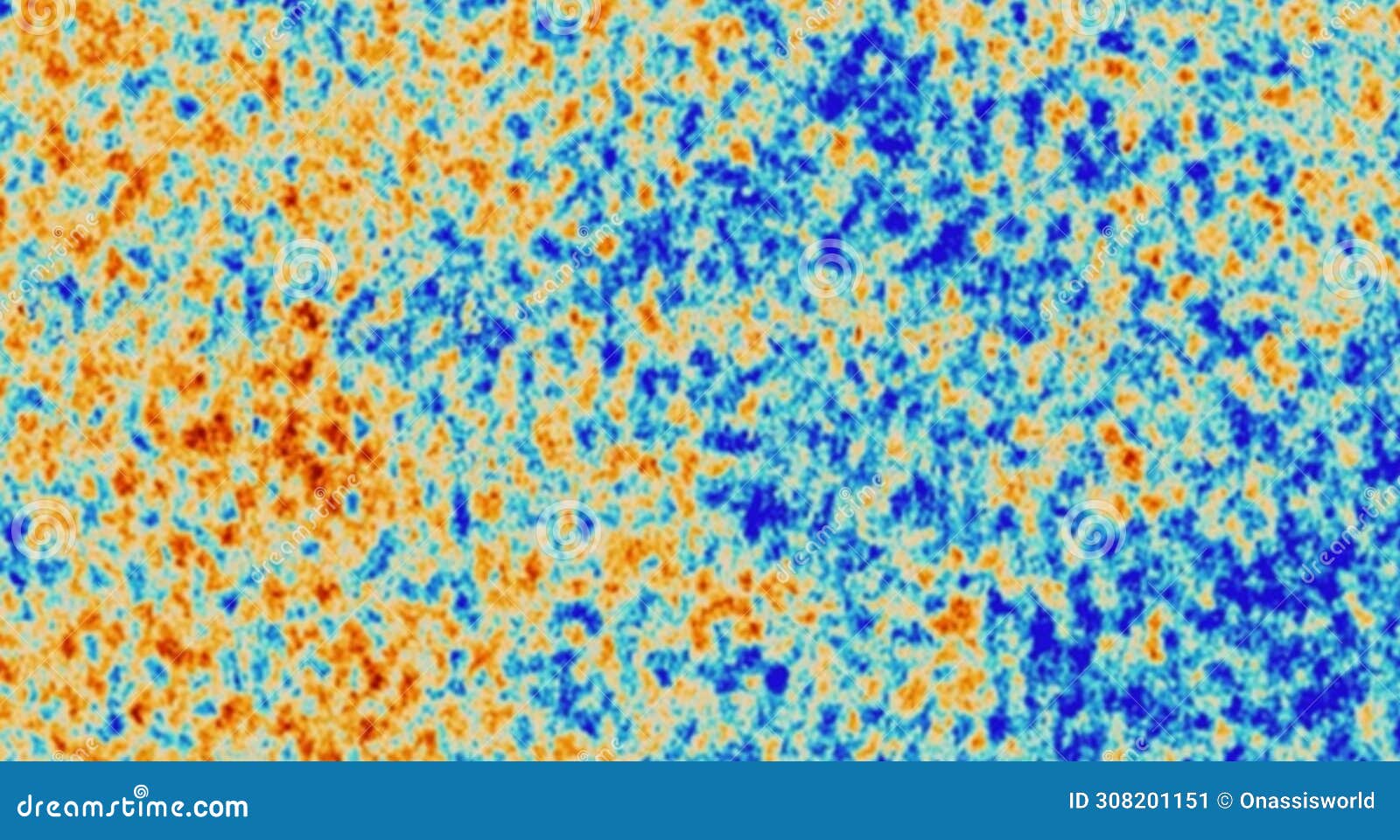 Cosmic Microwave Background Radiation Patterns Visualized In Thermal ...