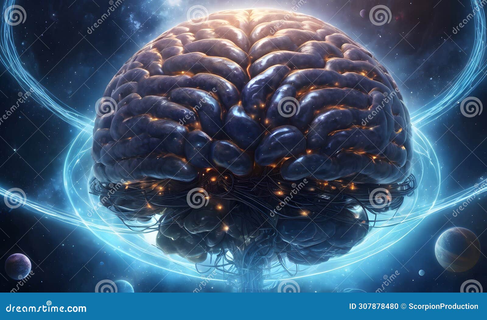 Cosmic Mind Illuminating the Universe AI Generated Stock Photo - Image ... Cosmic Mind Illuminating the Universe AI Generated Stock Photo - Image ...