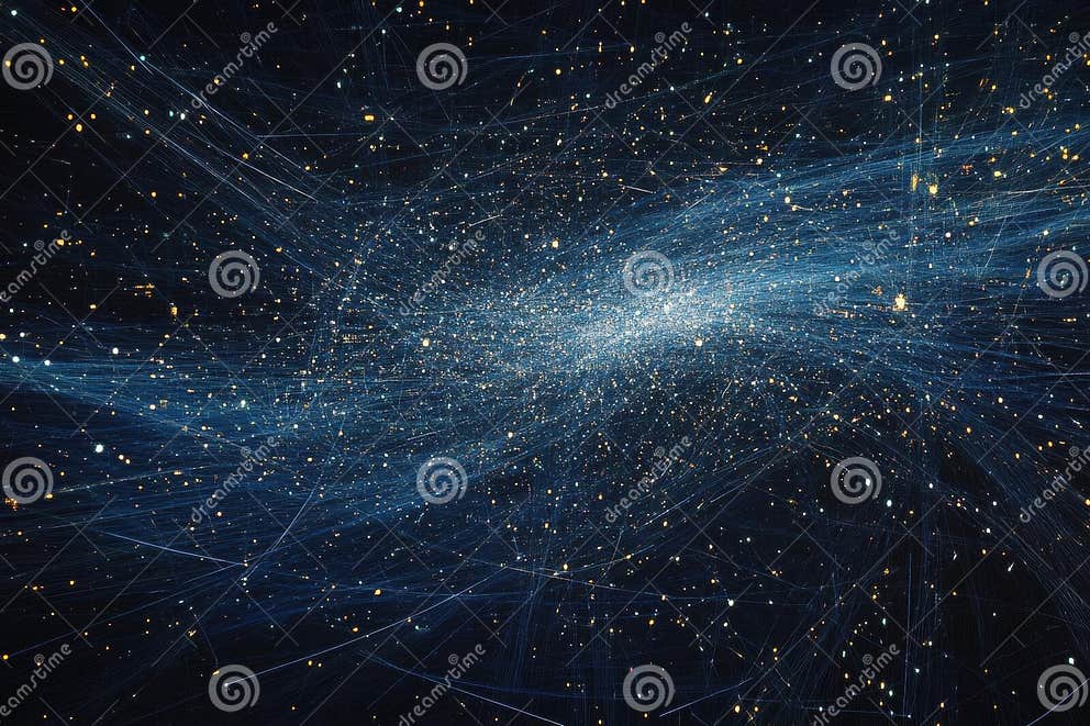 Cosmic Network, a Tapestry of Connections in the Infinite Void Stock ...