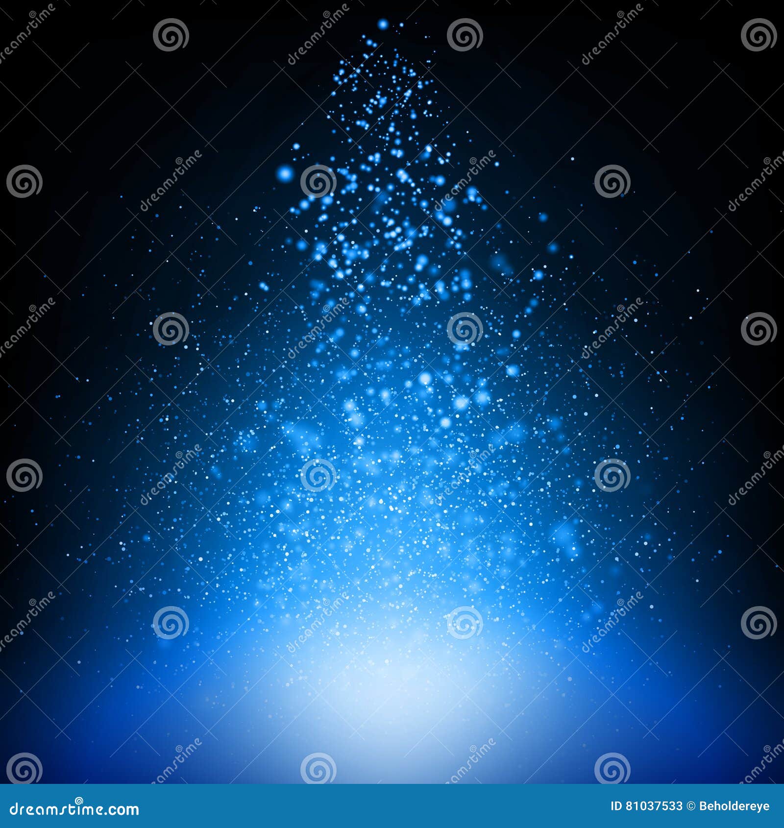 Cosmic Night View with Light. EPS 10 Stock Vector - Illustration of ...