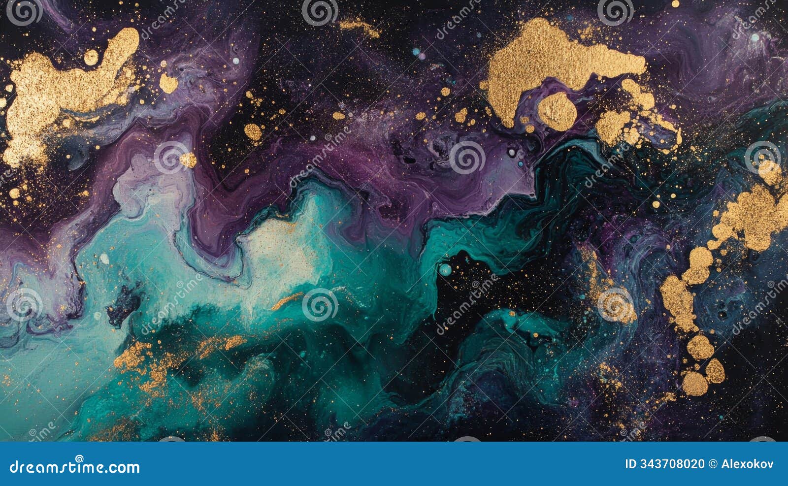Cosmic Shimmering Gradient Background for Space and Galaxy Themes ...
