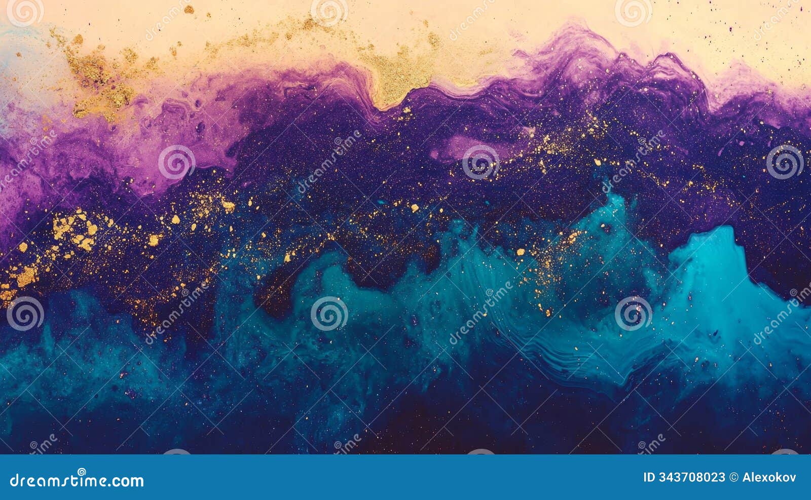 Cosmic Shimmering Gradient Background for Space and Galaxy Themes ...