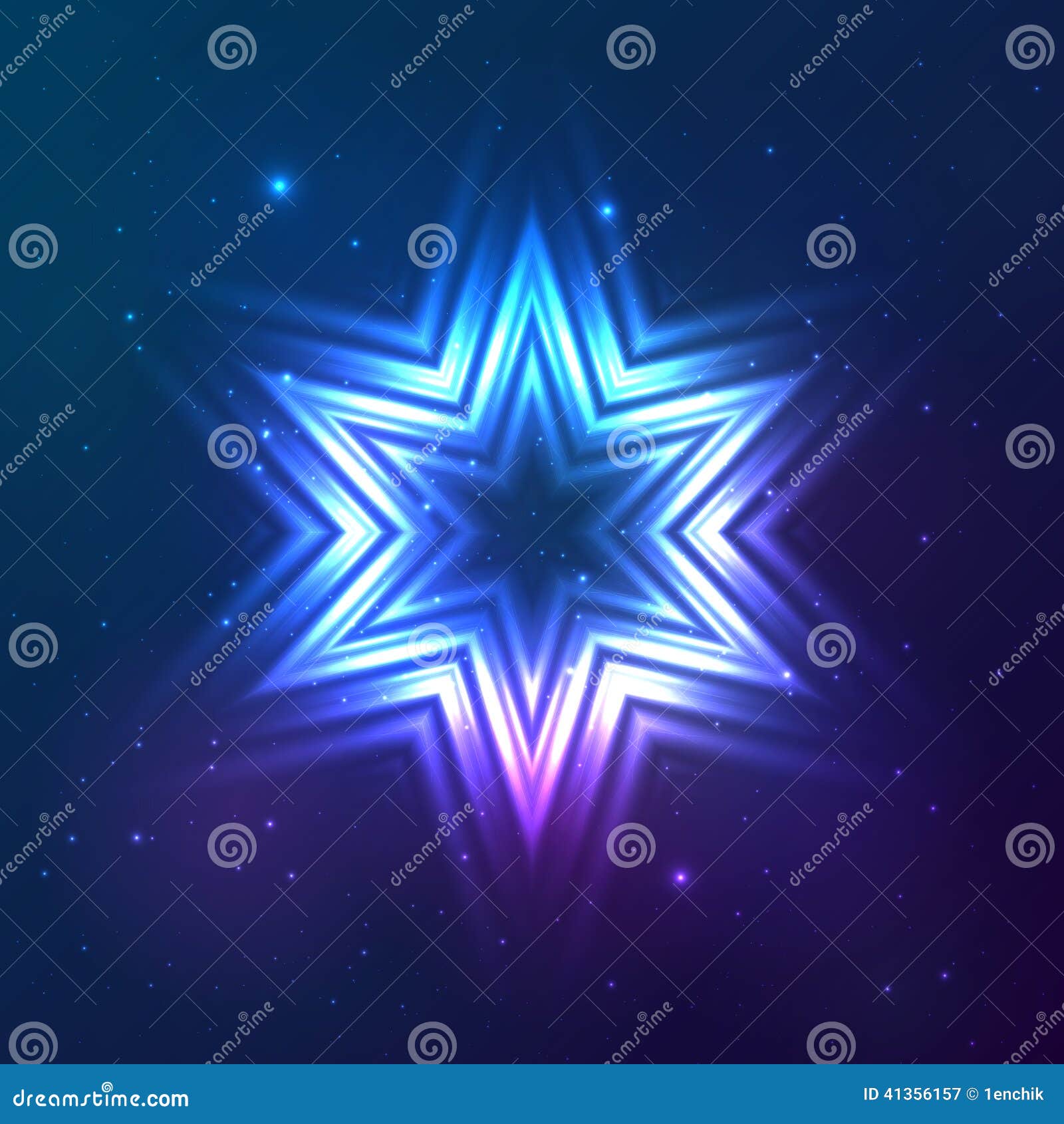 Cosmic Shining Vector Abstract Star Stock Vector - Illustration of ...