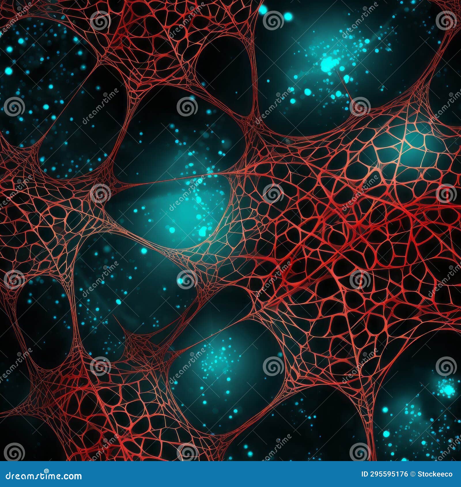 Cosmic Spider Web: a Sci-fi Inspired Blockchain Background with Lace ...