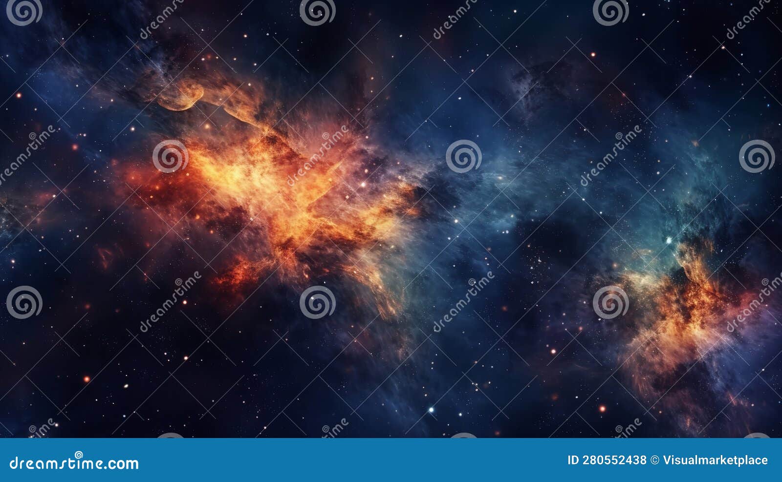 Cosmic Starfield Texture stock illustration. Illustration of stars ...