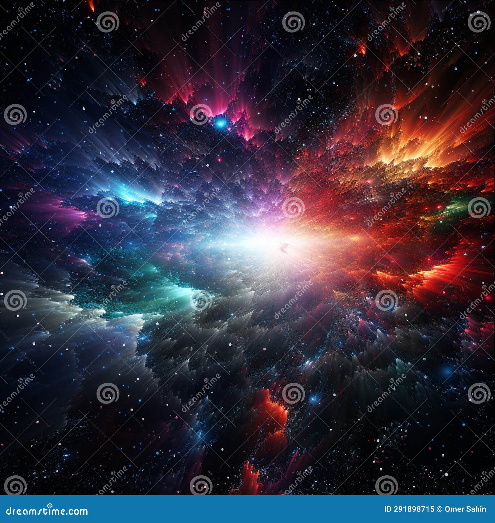 Cosmic Symphony: a Mesmerizing Celestial Event Stock Image - Image of ...