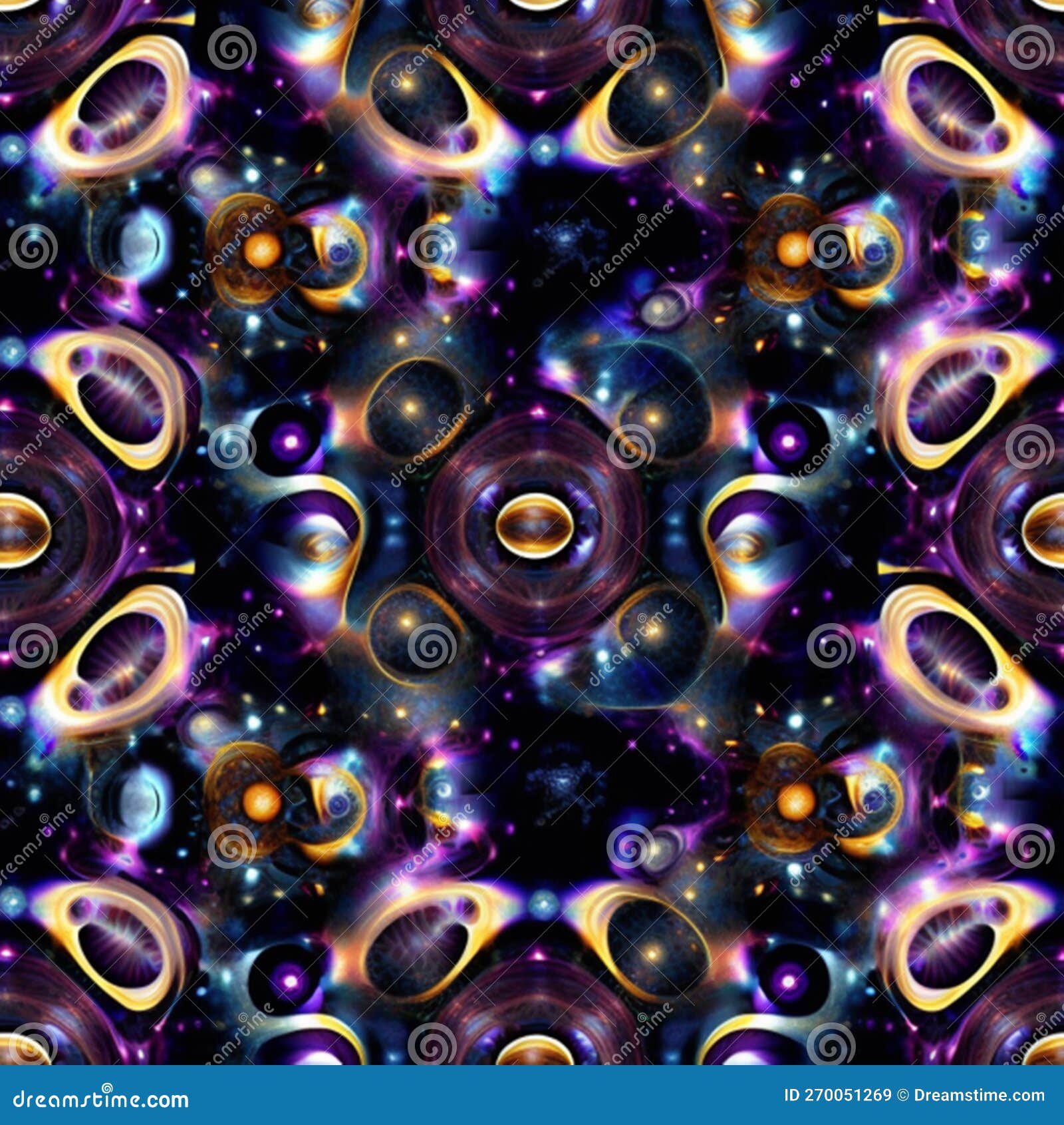 Cosmic themed Pattern stock illustration. Illustration of astronomy ...