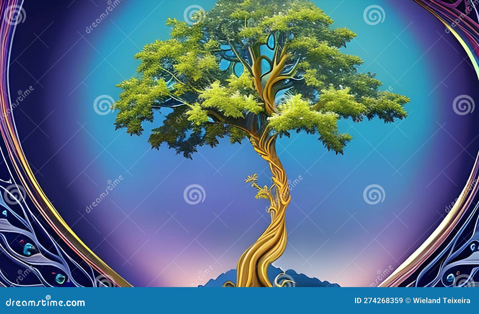 Cosmic tree of life stock illustration. Illustration of tree - 274268359 Cosmic tree of life stock illustration. Illustration of tree - 274268359