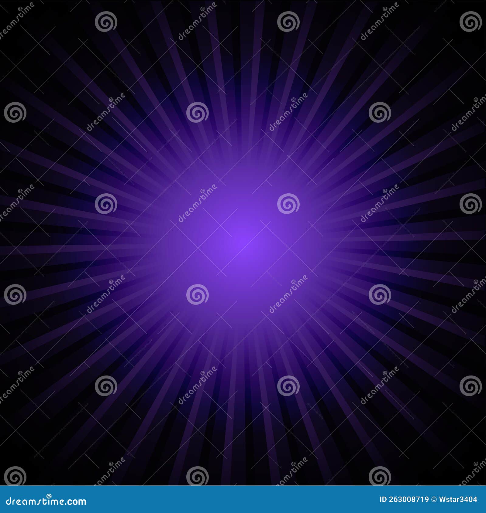 Cosmic Violet Sunburst. Magic Show Background Stock Vector ...