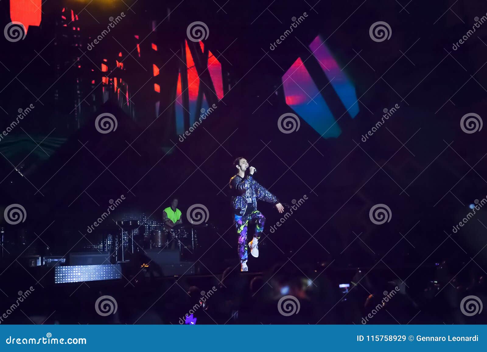 Cosmo Performs on the Stage of the Concert of the First of May ...