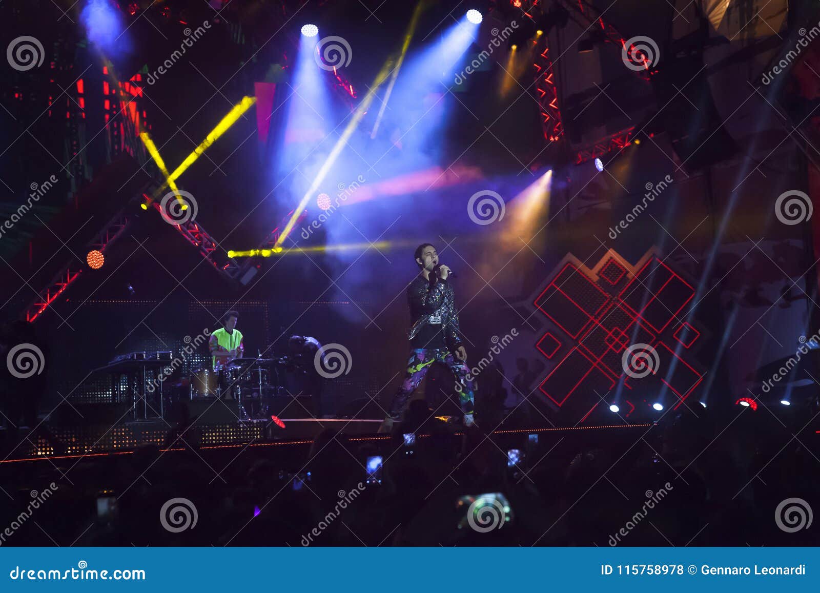 Cosmo Performs on the Stage of the Concert of the First of May ...